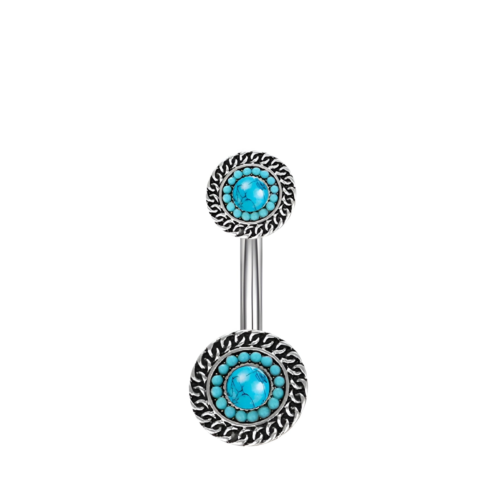 DESIGNICE Belly Button Ring,Modern Trend Element Belly Button Rings for ...