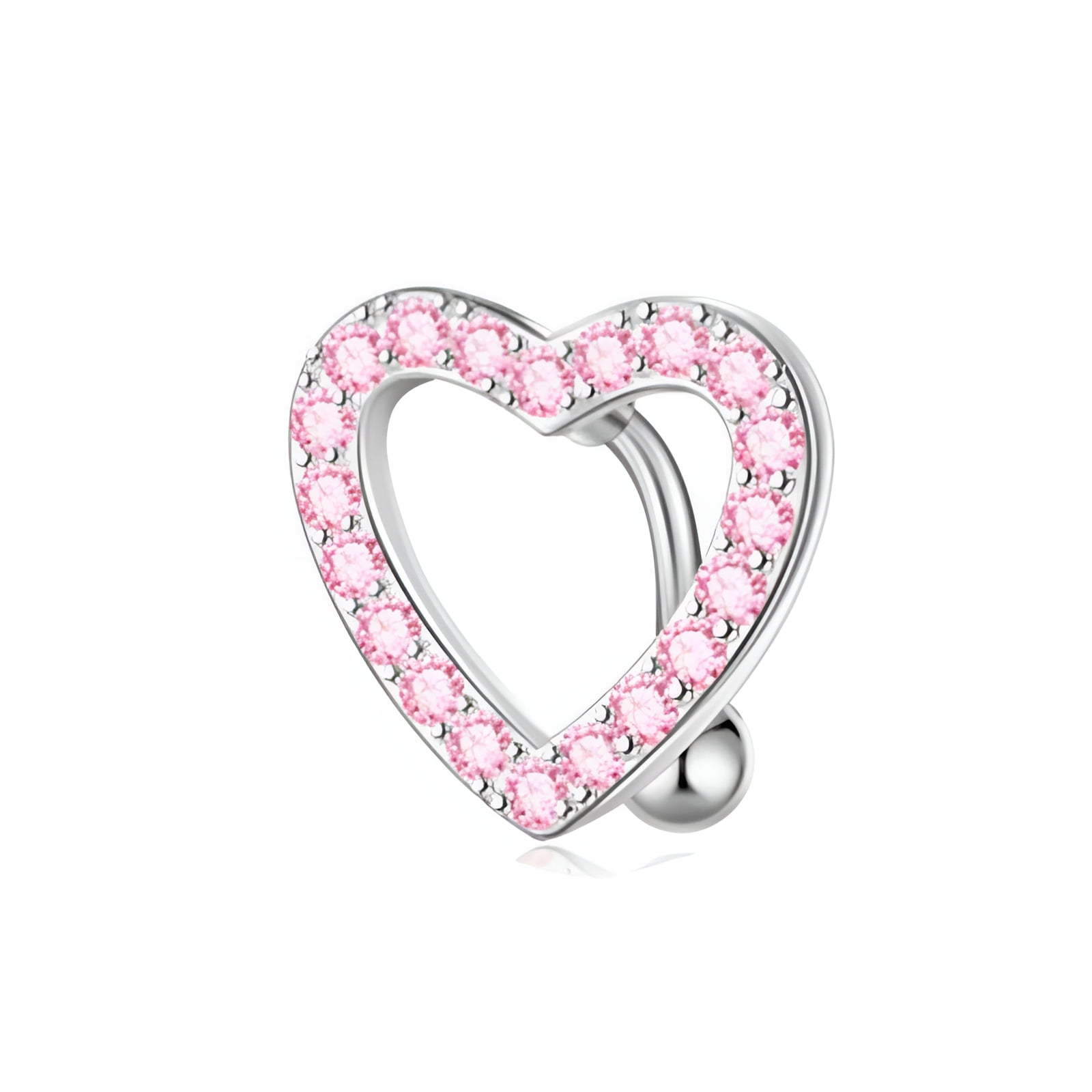DESIGNICE Belly Button Ring,Stainless Steel Belly Ring,5g Floating ...