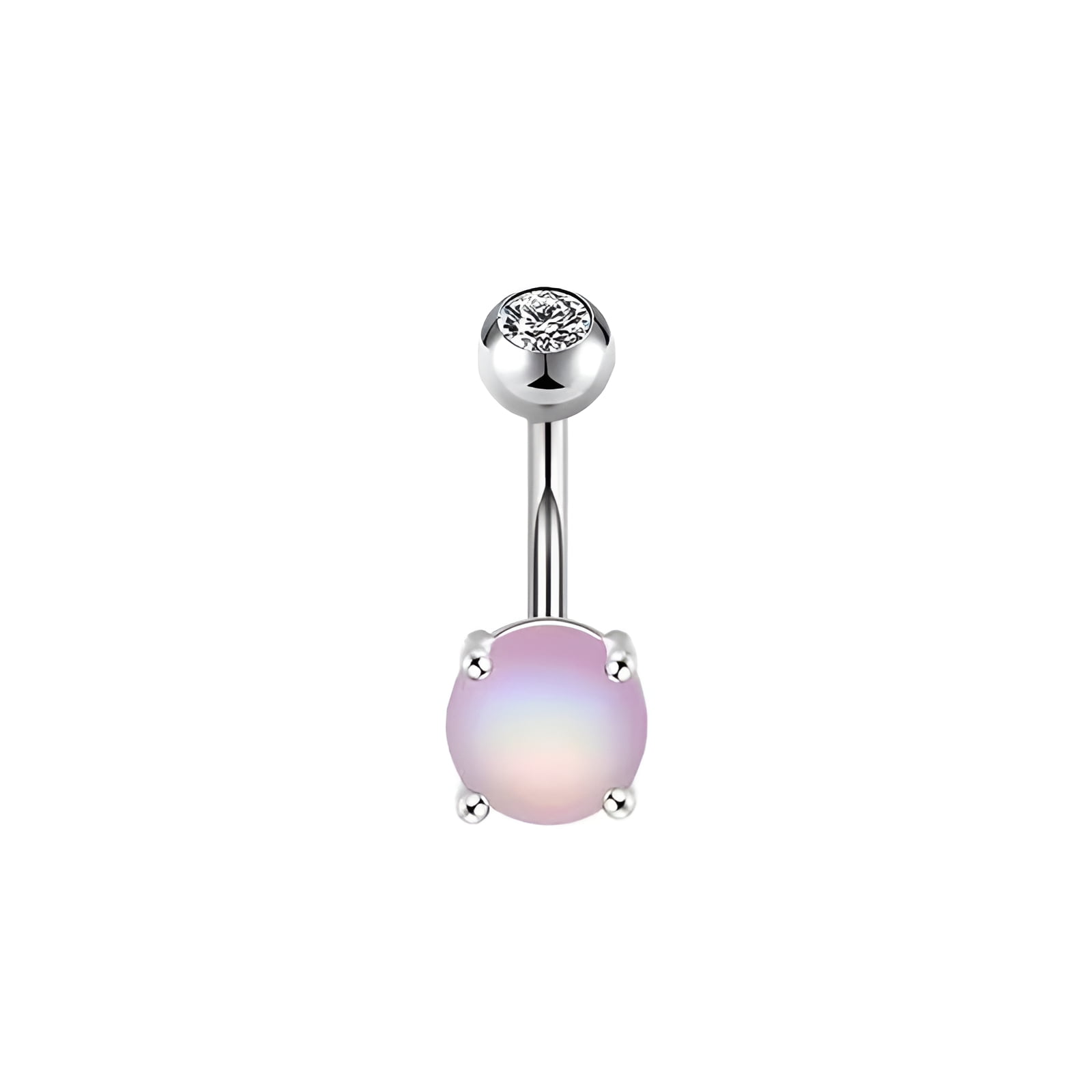 DESIGNICE Belly Button Ring,Stainless Steel Body Jewelry for Women,4g ...