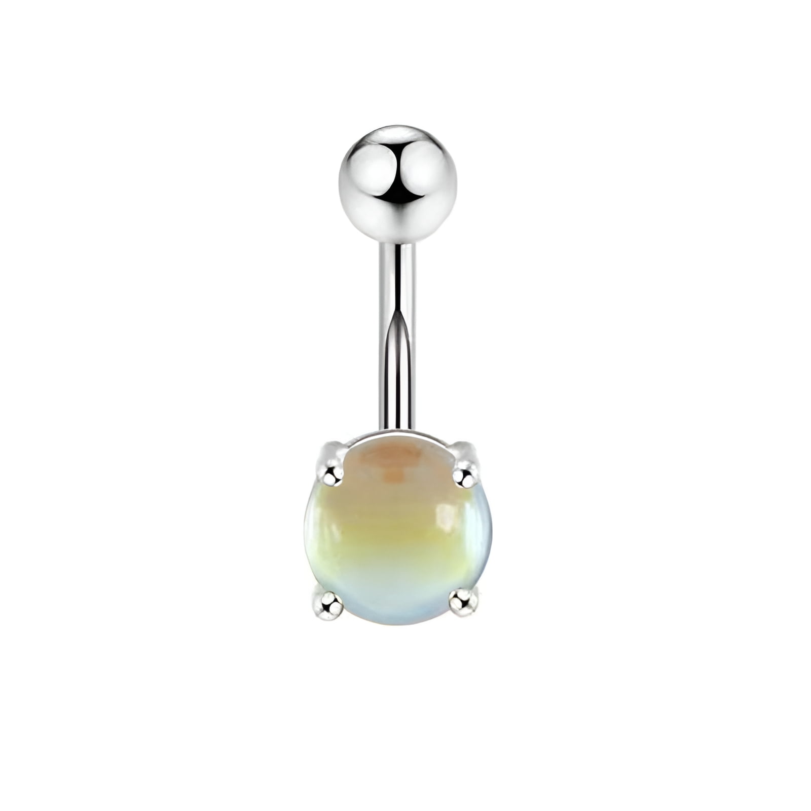 DESIGNICE Belly Button Ring,Stainless Steel Piercings,2g Body Jewelry ...