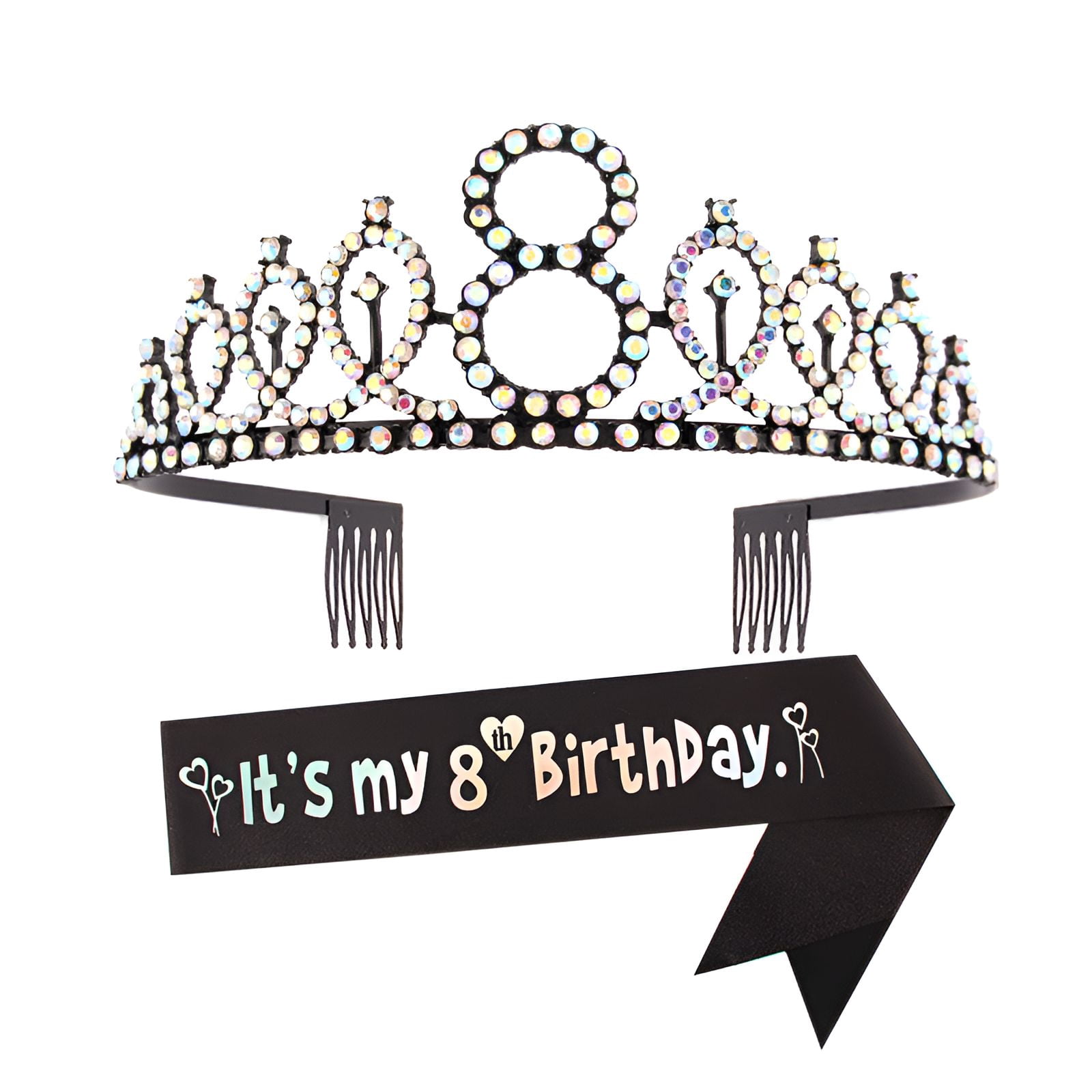 DESIGNICE Birthday Crown for Girls,Every Detail Meticulously Crafted ...