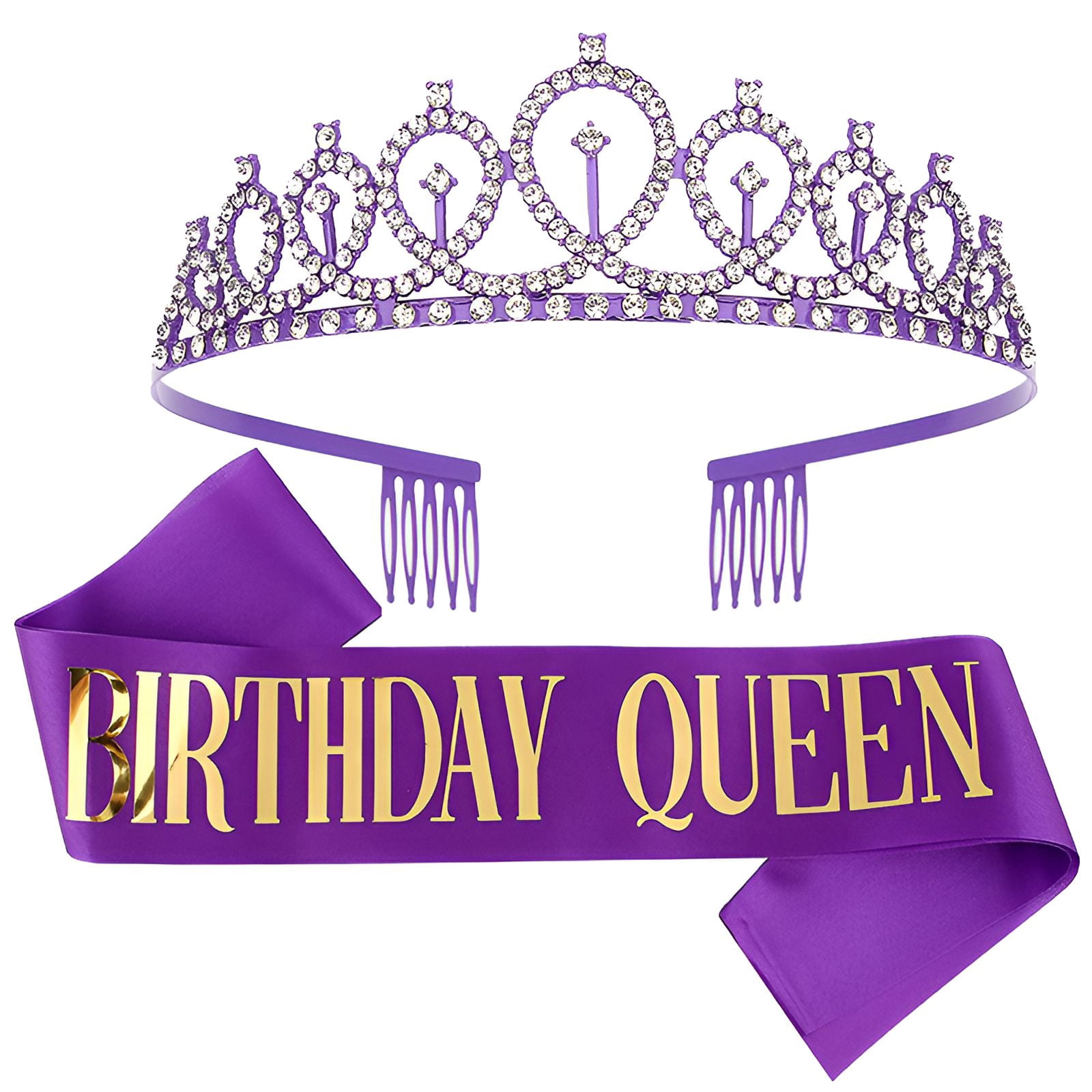 DESIGNICE Birthday Crown for Girls,Grand and Elegant Aesthetics ...
