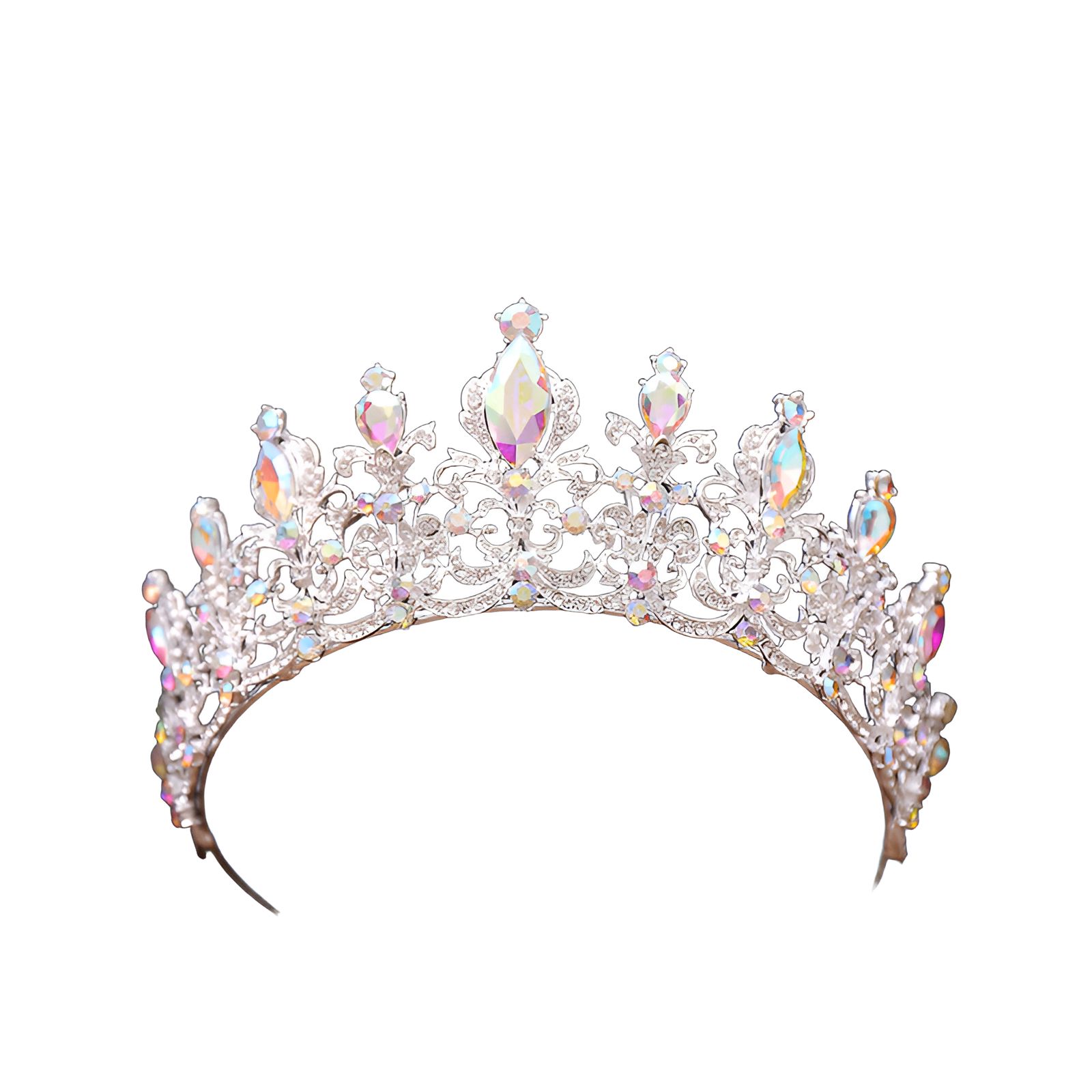DESIGNICE Birthday Crown for Girls,Brilliantly Refracted Shine Princess ...
