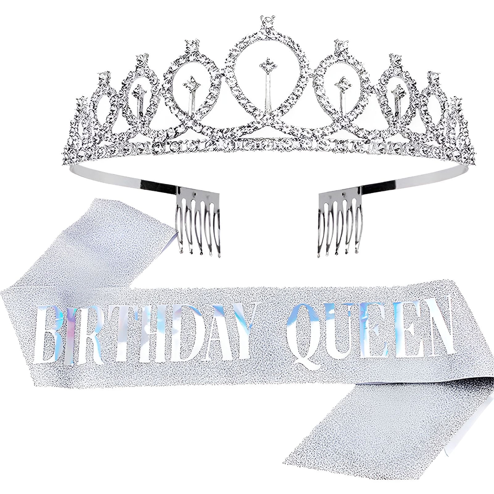 DESIGNICE Birthday Girl Crown,Simple and Grand Shape Birthday Crown for ...