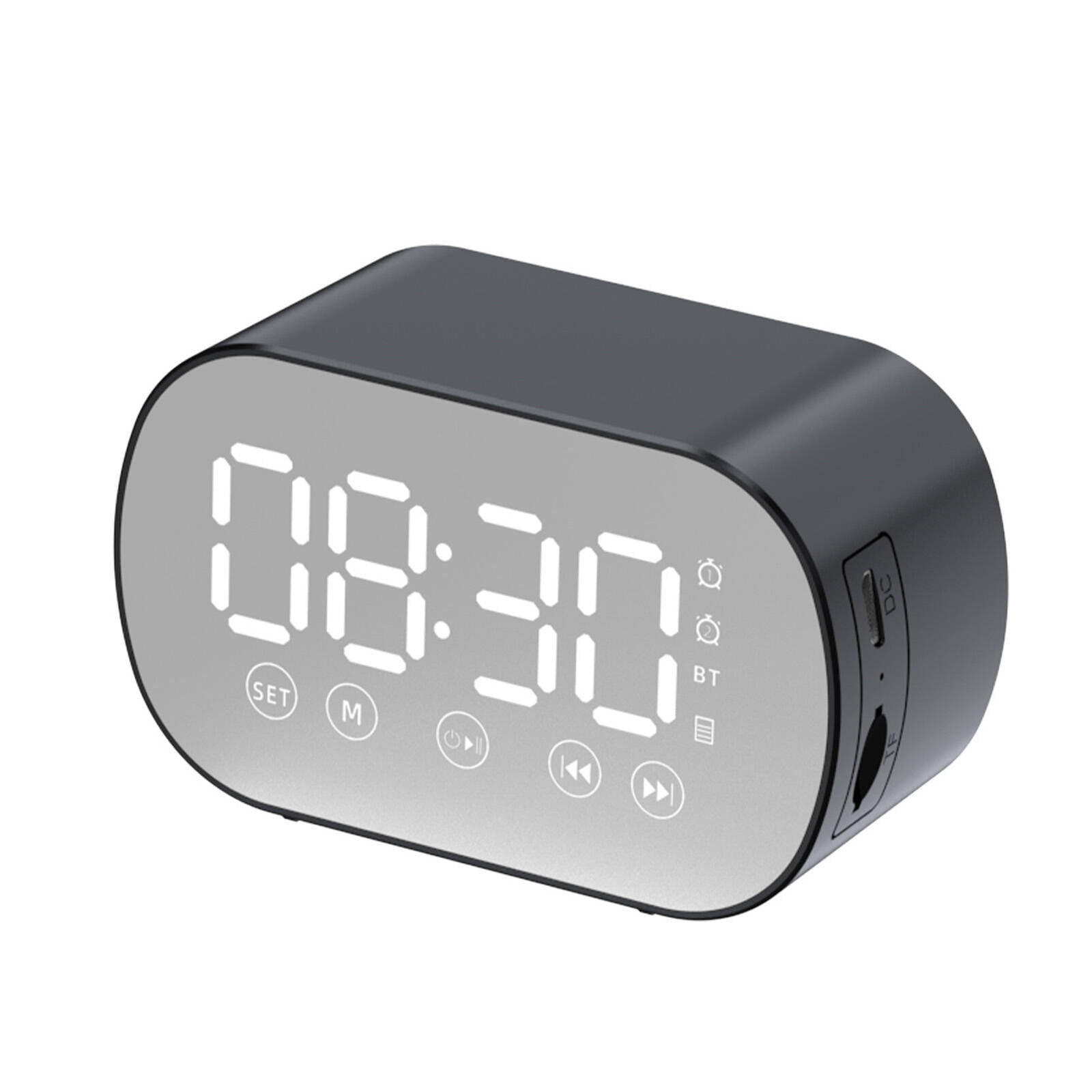 DESIGNICE Bluetooth Speaker touchscreen Buttons Alarm Clock Quiet ...