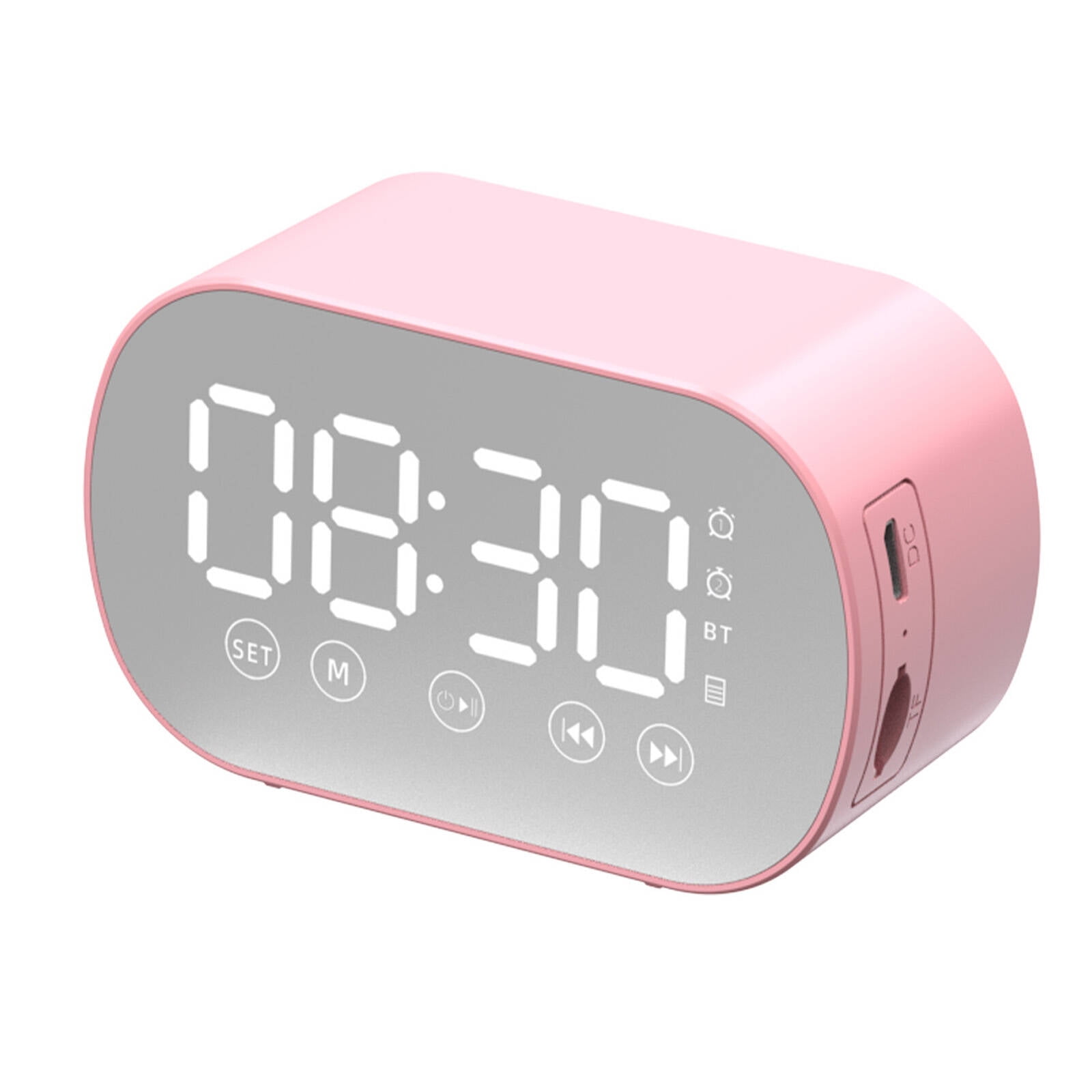 DESIGNICE Bluetooth Speaker touchscreen Buttons Alarm Clock Quiet ...