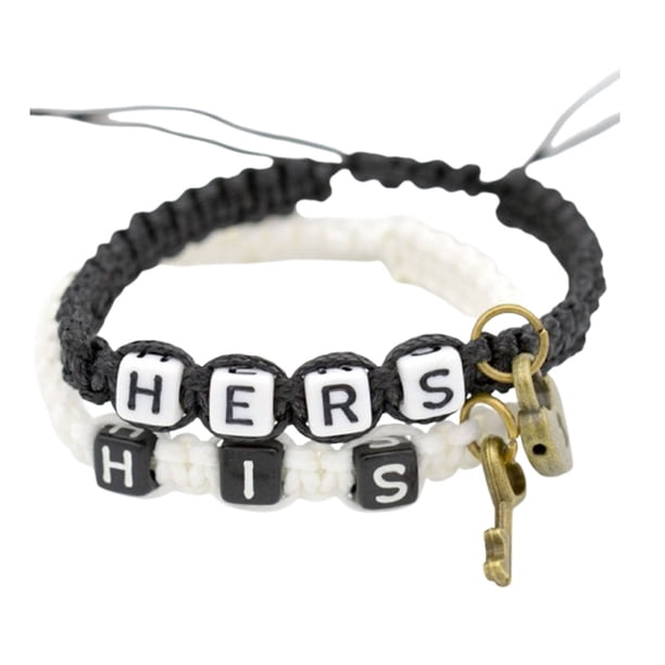 DESIGNICE Bracelet,Unique Lock and Key Charm Bracelet,Romantic Couple ...