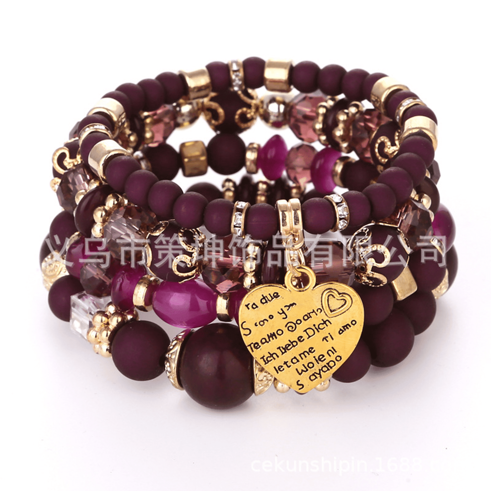DESIGNICE Bracelets for Teen Girls Bohemian Braided Rope Friendship ...