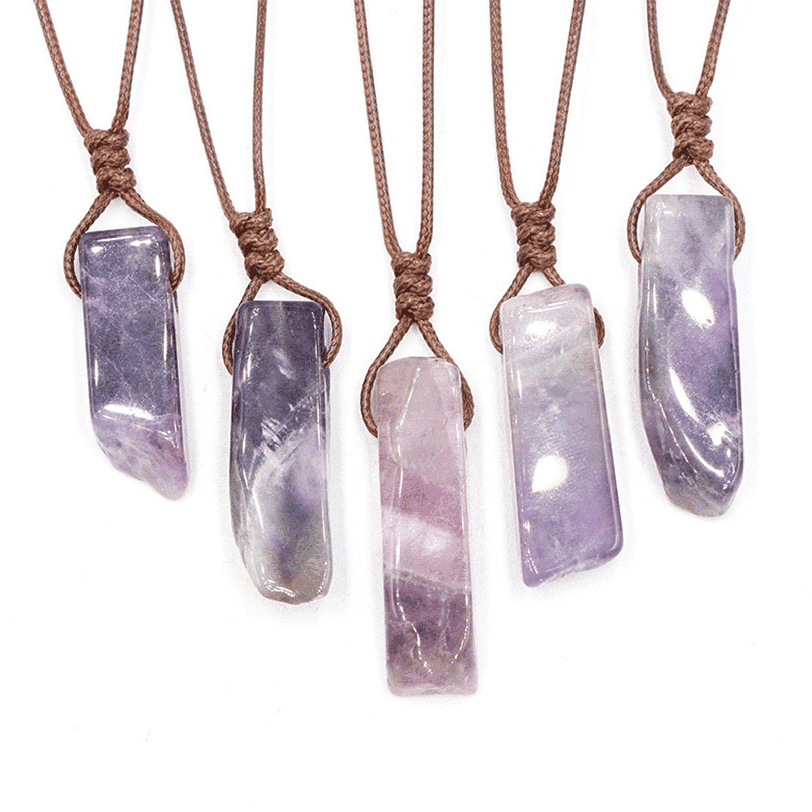 DESIGNICE Chain Necklace,Irregular Natural Stone Design Necklaces for ...