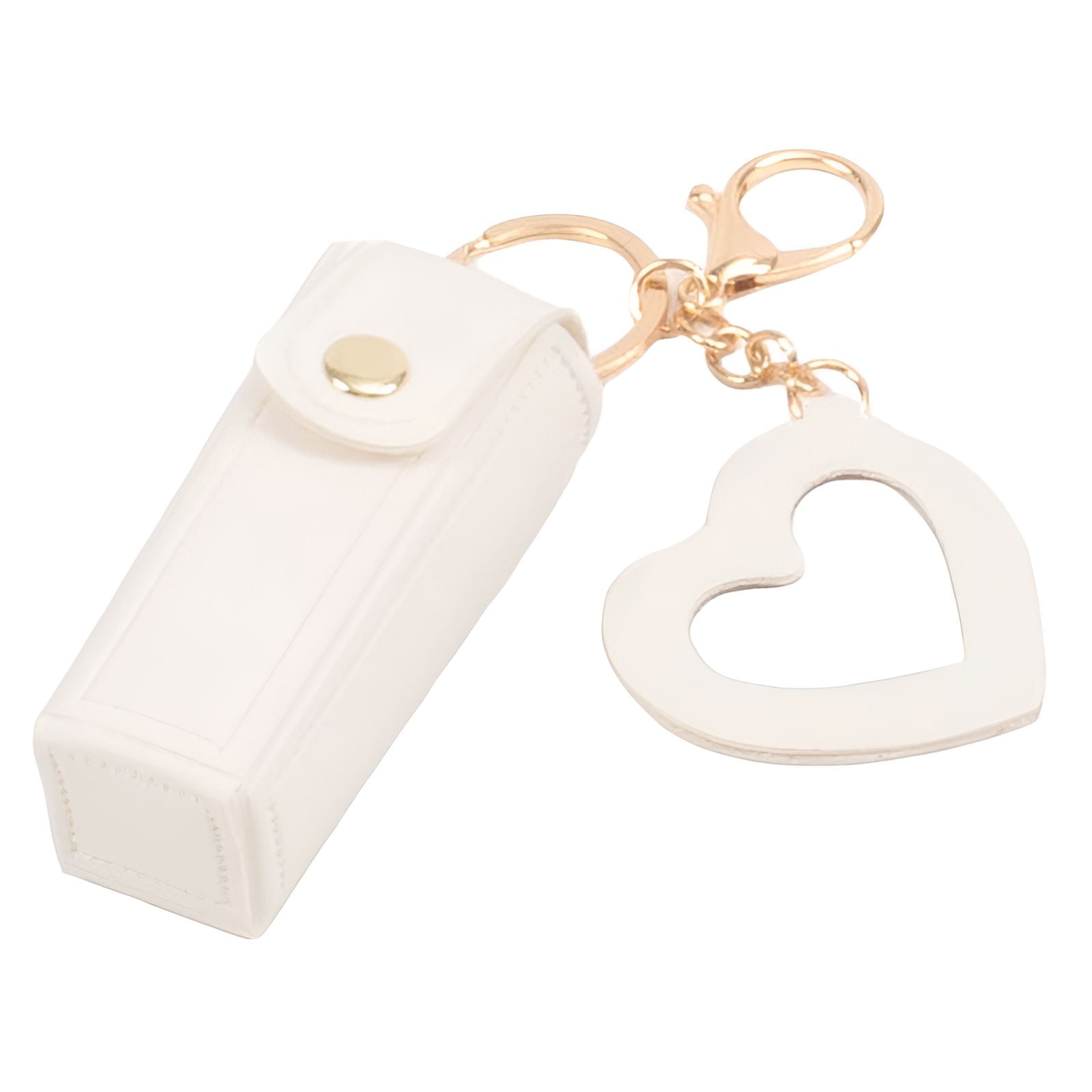 DESIGNICE Chapstick Holder Key Chain,Designed Lipstick Storage ...