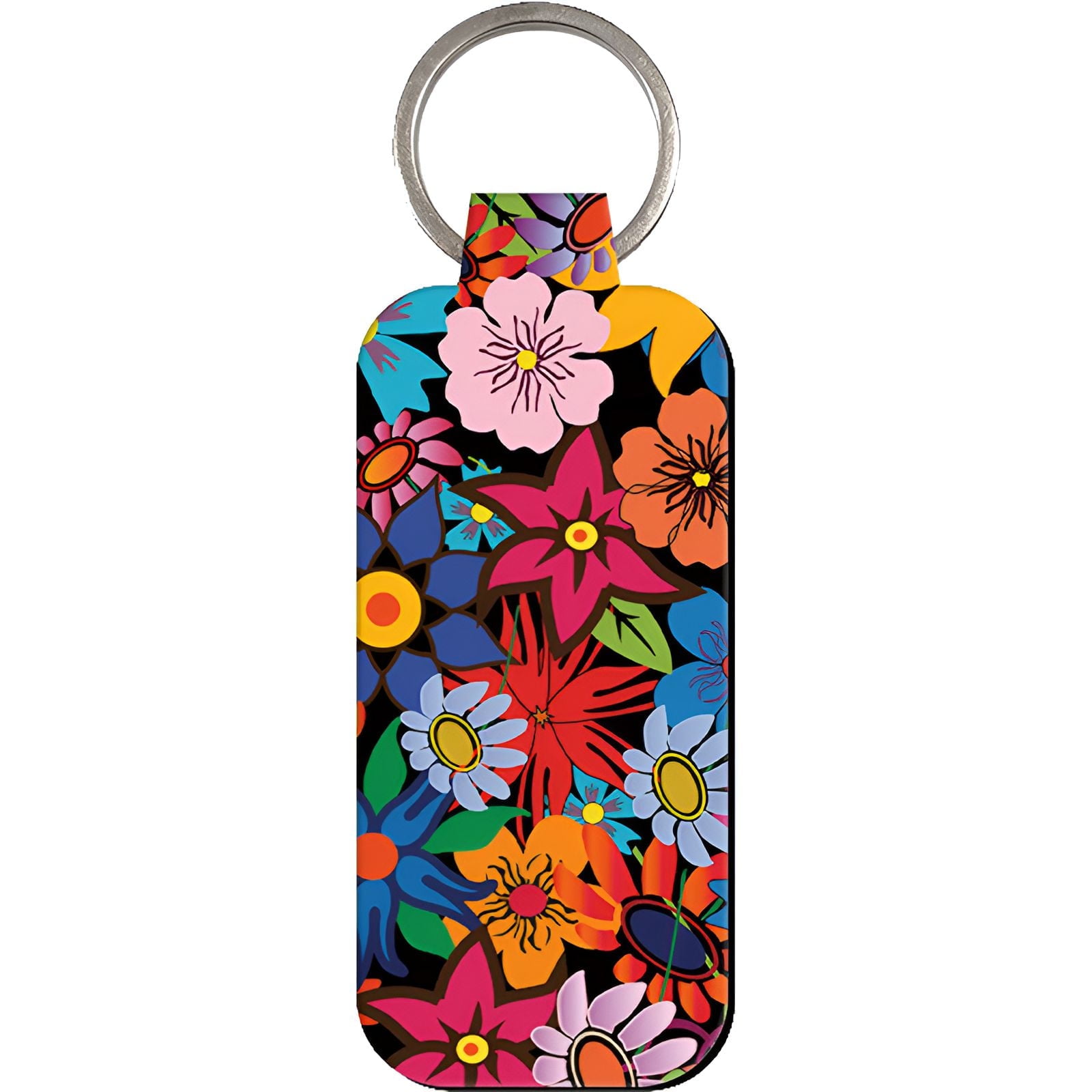 DESIGNICE Chapstick Holder Key Chain,Floral Patterns Are Artistic ...