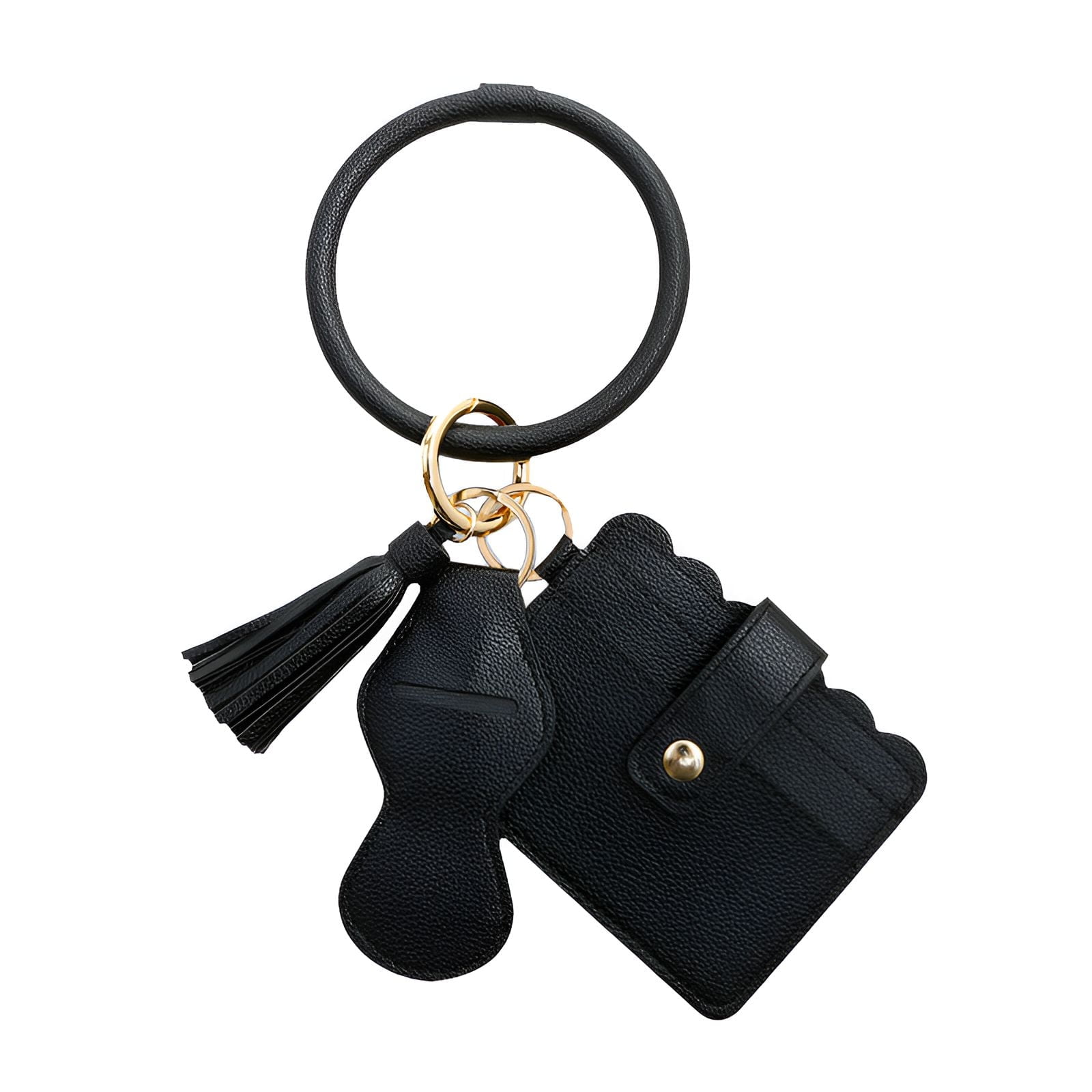 DESIGNICE Chapstick Holder Key Chain,Includes Delicate Tassel Chapstick ...