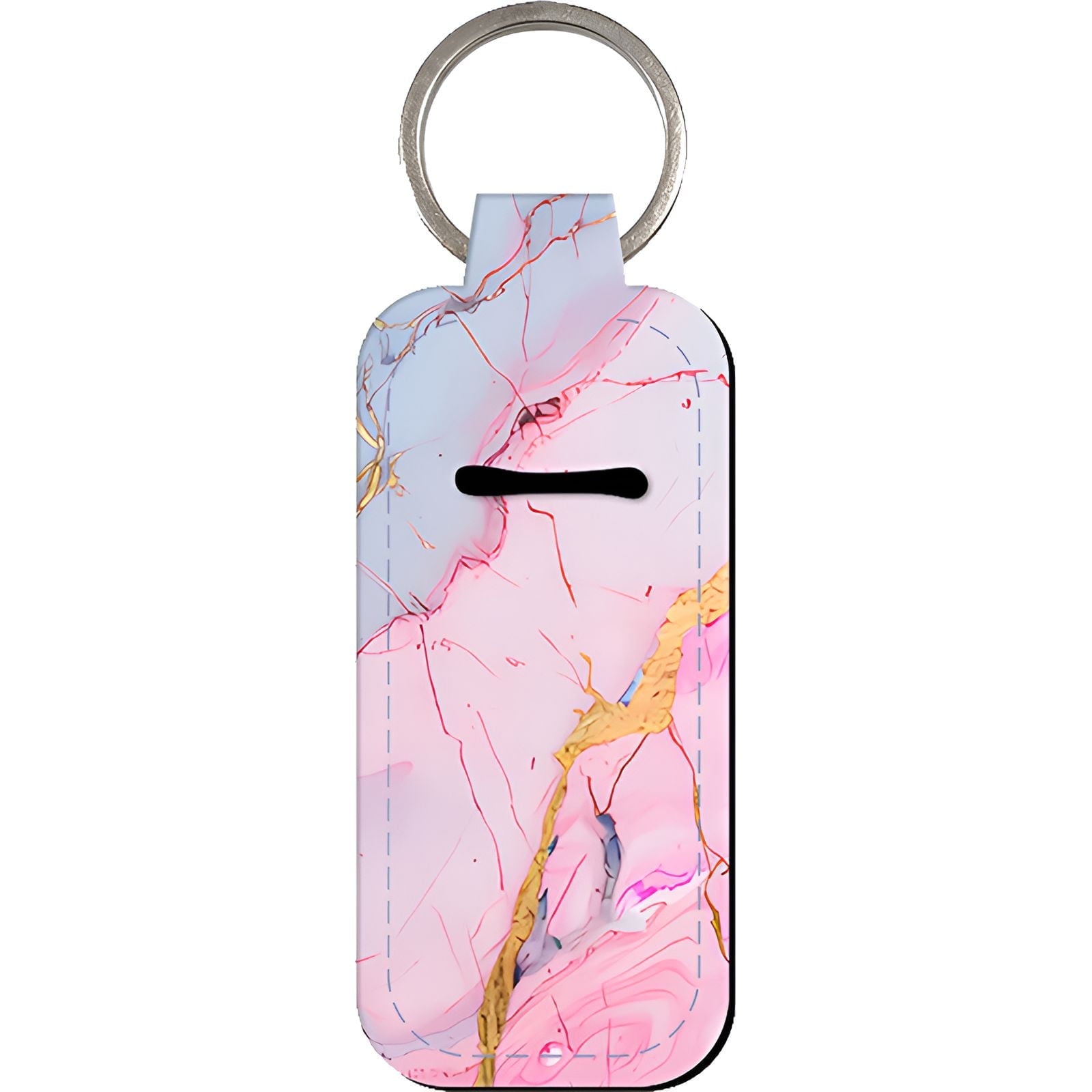 DESIGNICE Chapstick Holder Key Chain,Made with Fabric Material ...