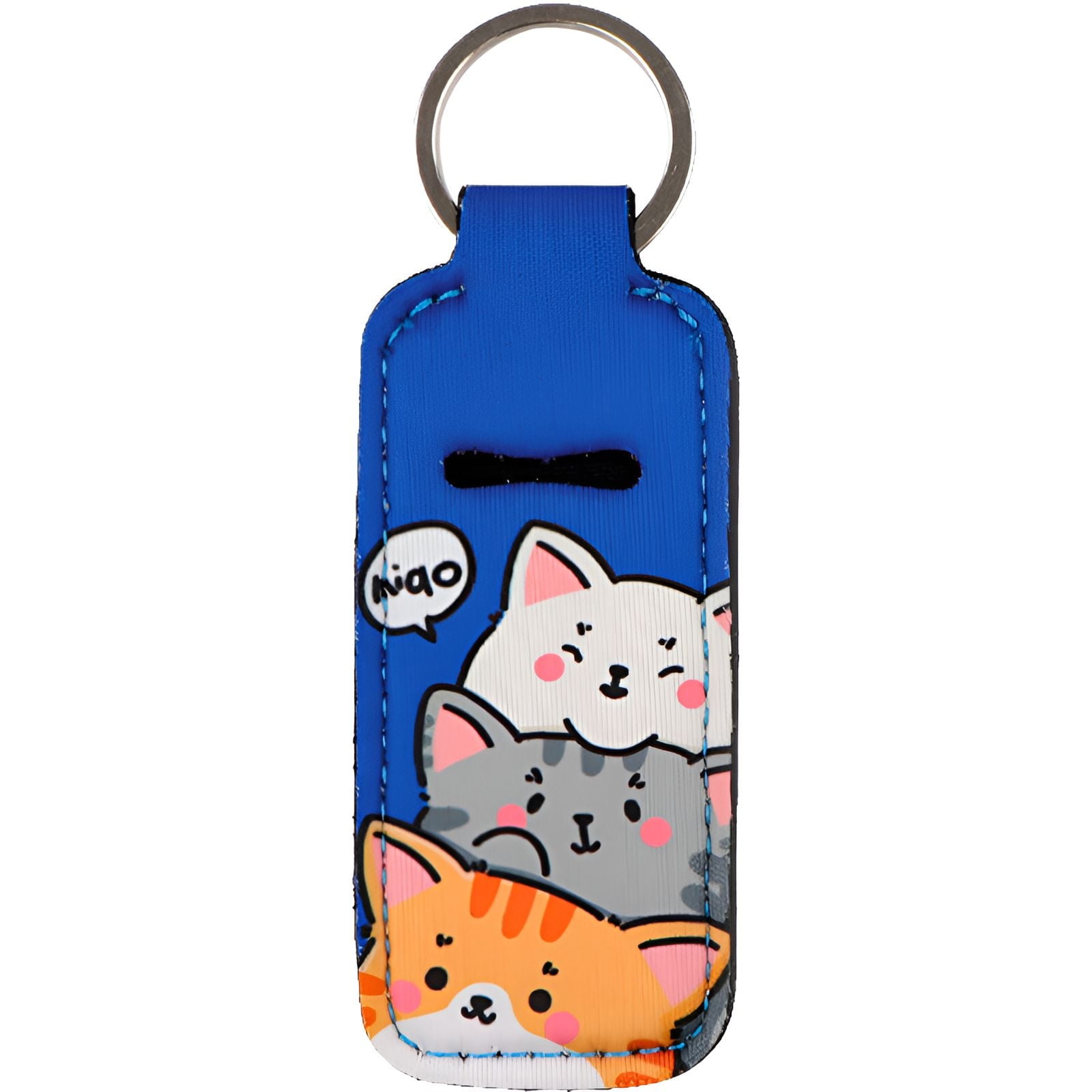 DESIGNICE Chapstick Holder Key Chain, Chapstick Holder Key Chain,Safety ...