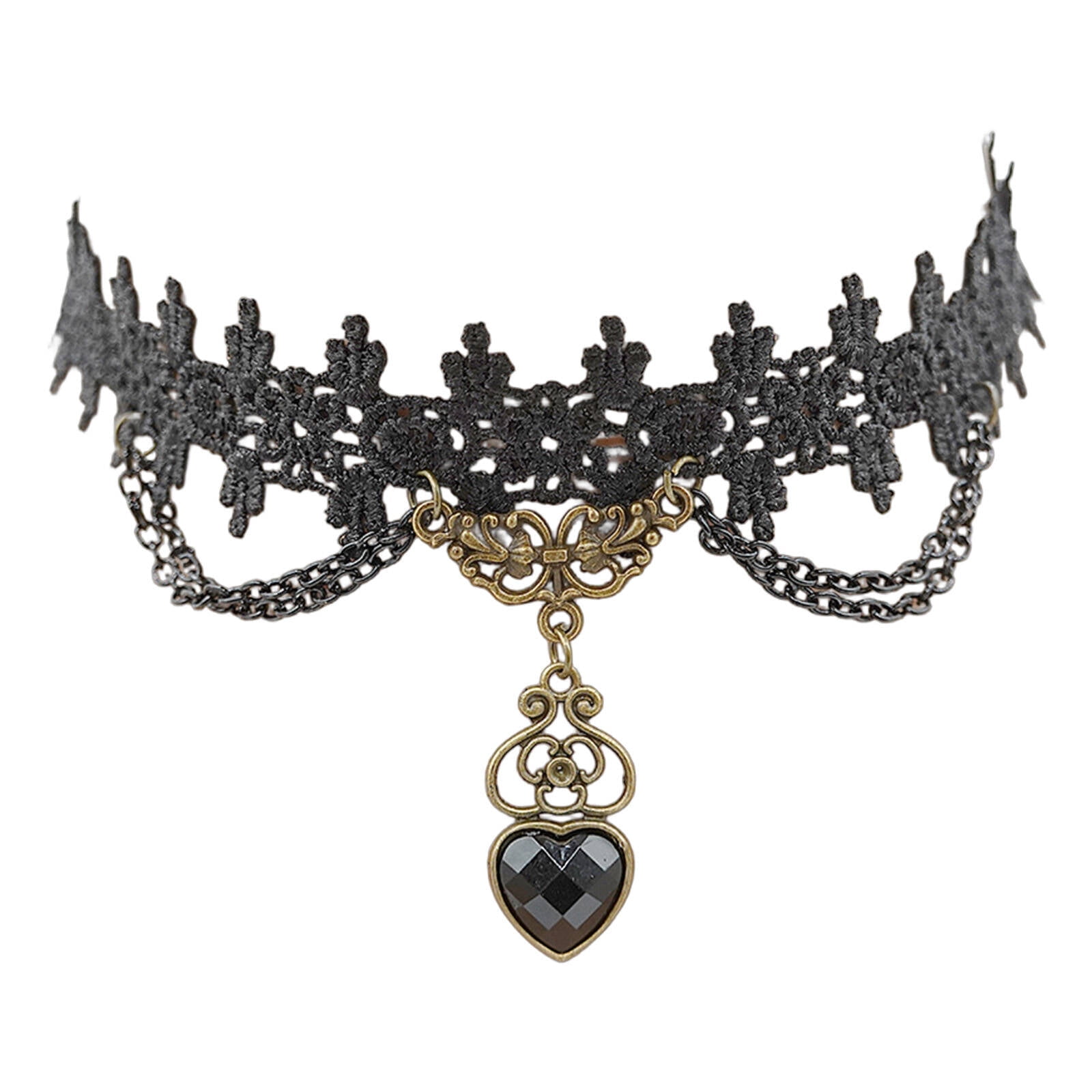DESIGNICE Choker Necklace,Gothic Royal Style Vintage Jewelry,Delicate ...