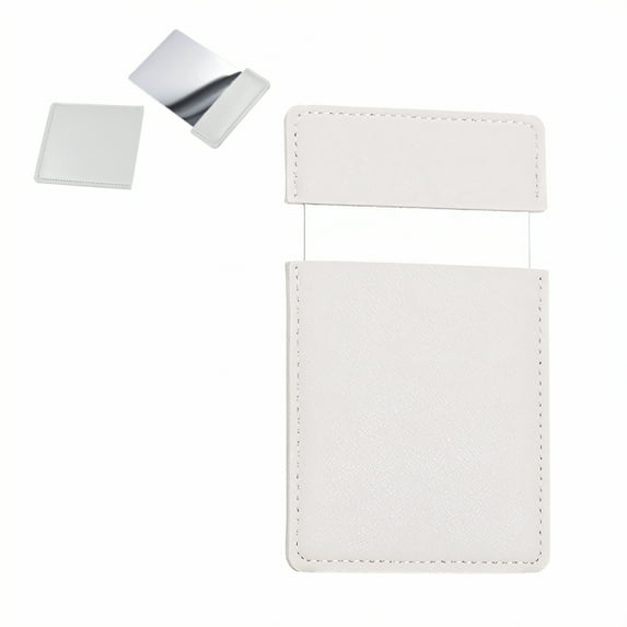 DESIGNICE Compact Mirror,Square Card Form Mini Mirror,Slim Compact Hand ...