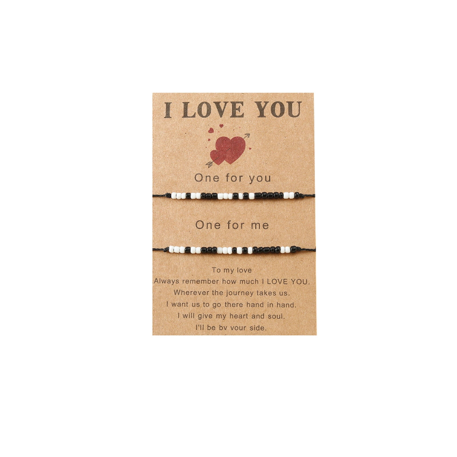 DESIGNICE Couples Hidden Meaning with Morse Code Bracelets,Couple ...