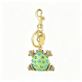 DESIGNICE Creative Beautiful Frog Design Cute Sparkling Keychain Funny ...
