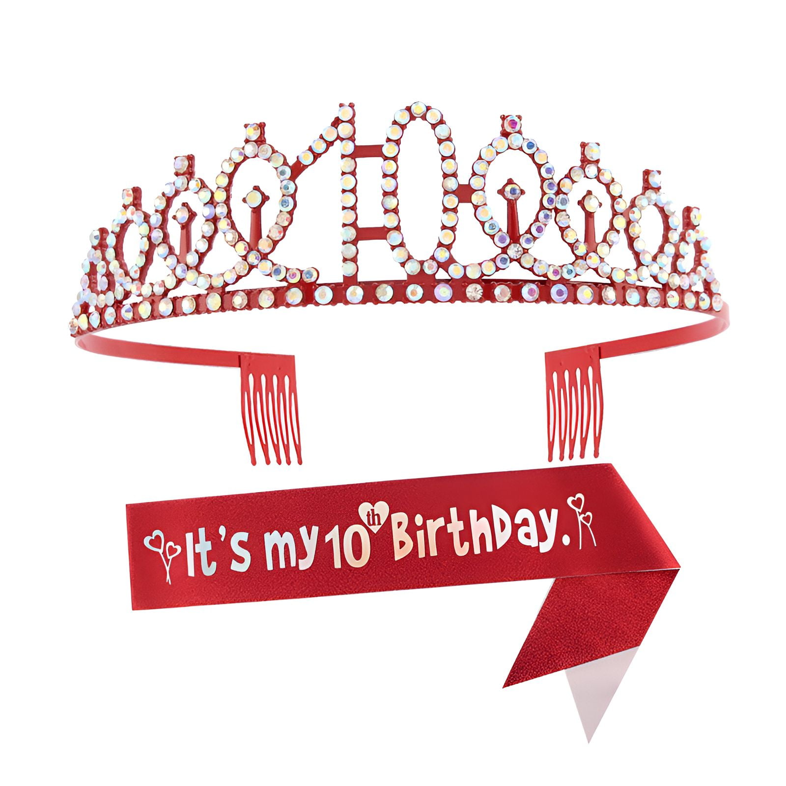 DESIGNICE Crowns for Women,Unique Carving Creates A Sense of Luxury ...