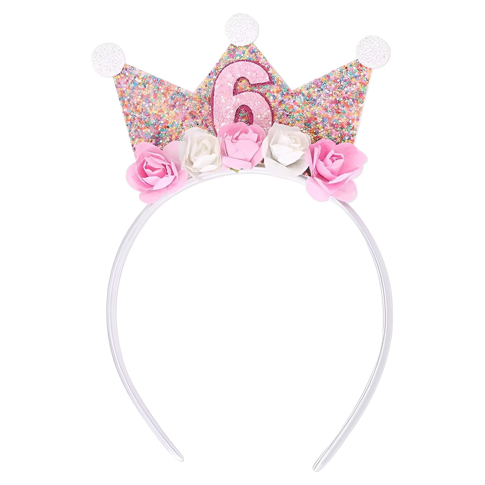 DESIGNICE Crowns for Women,Dynamically Refracted Design Glow Crowns for ...