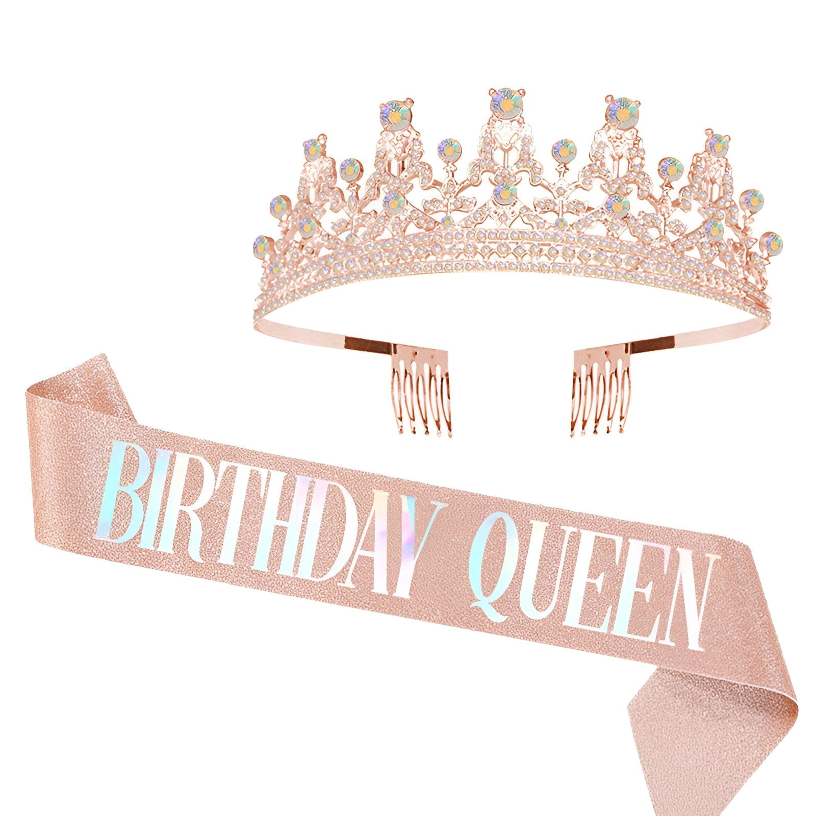 DESIGNICE Crowns for Women,Significant Visual Impact Birthday Crown ...