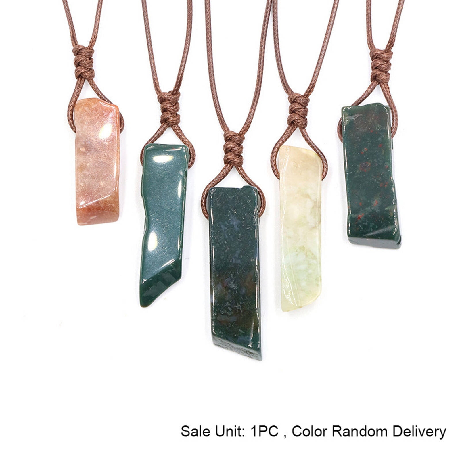DESIGNICE Crystal Necklace,Natural Crystal Necklaces for Women ...