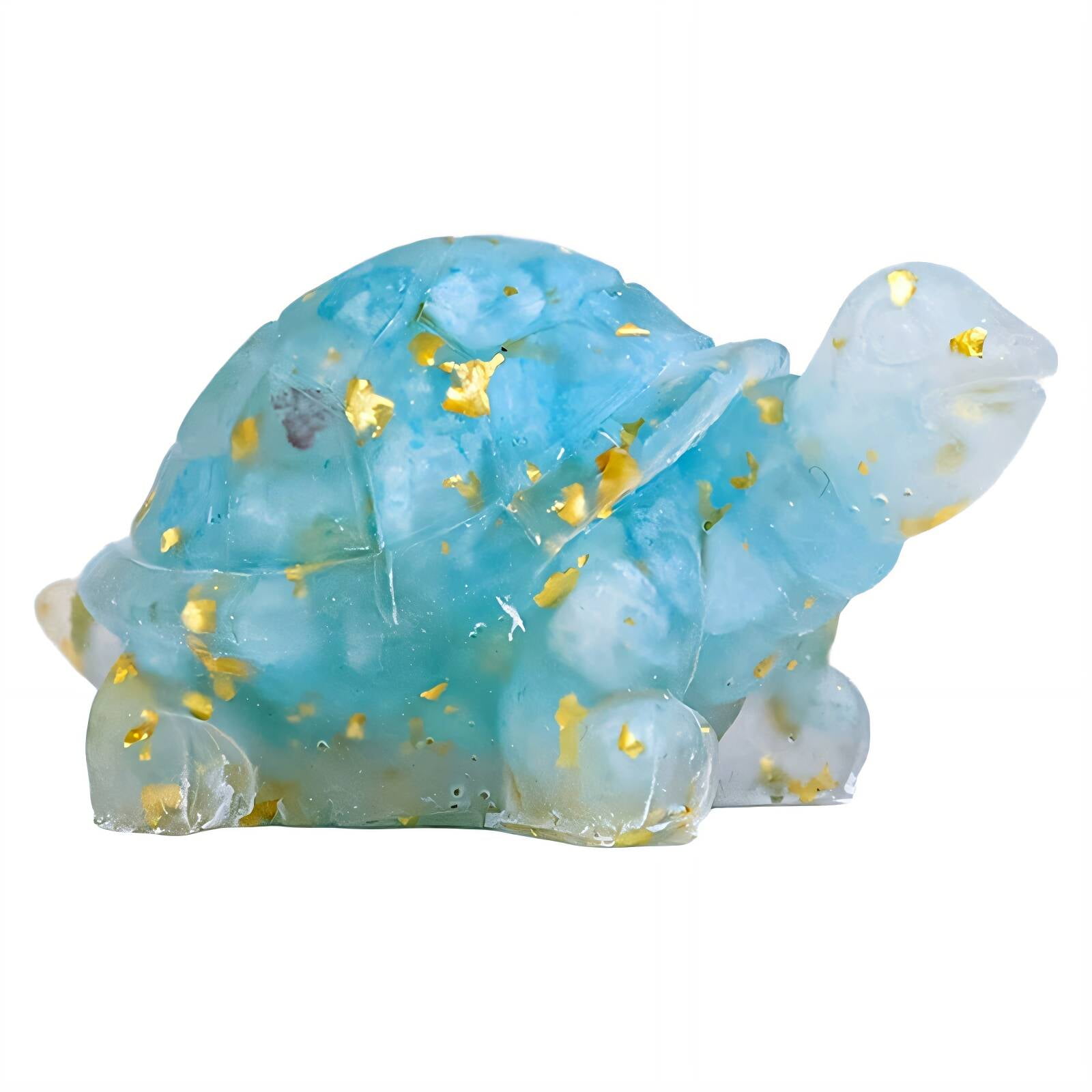 DESIGNICE Crystal Turtle,Pipe Paint Gas Turtle Gifts,Lattice Furniture ...