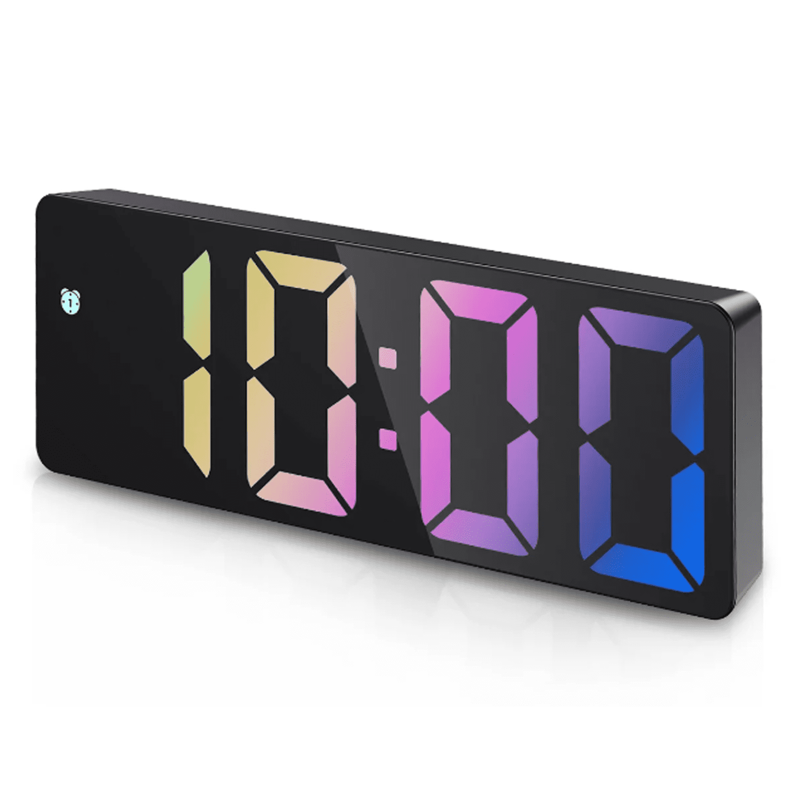 DESIGNICE Digital Clock, Large Display Digital Clock for Bedroom,Multi ...