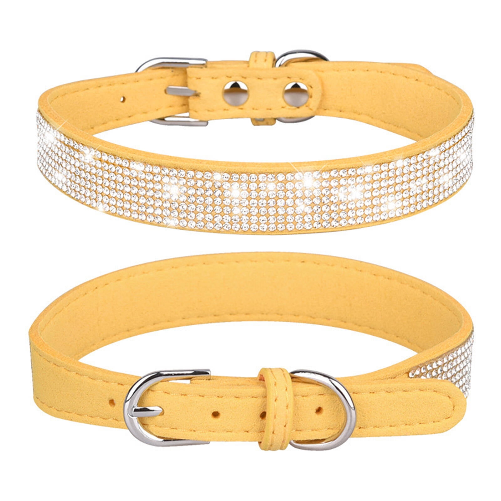 DESIGNICE Dog Collar Comfortable Fit Dog Collar for Large Dogs Dazzling ...