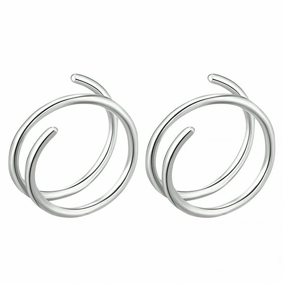 DESIGNICE Double Nose Hoop Ring for Piercing Nose Hoop, Nose Ring Hoop ...