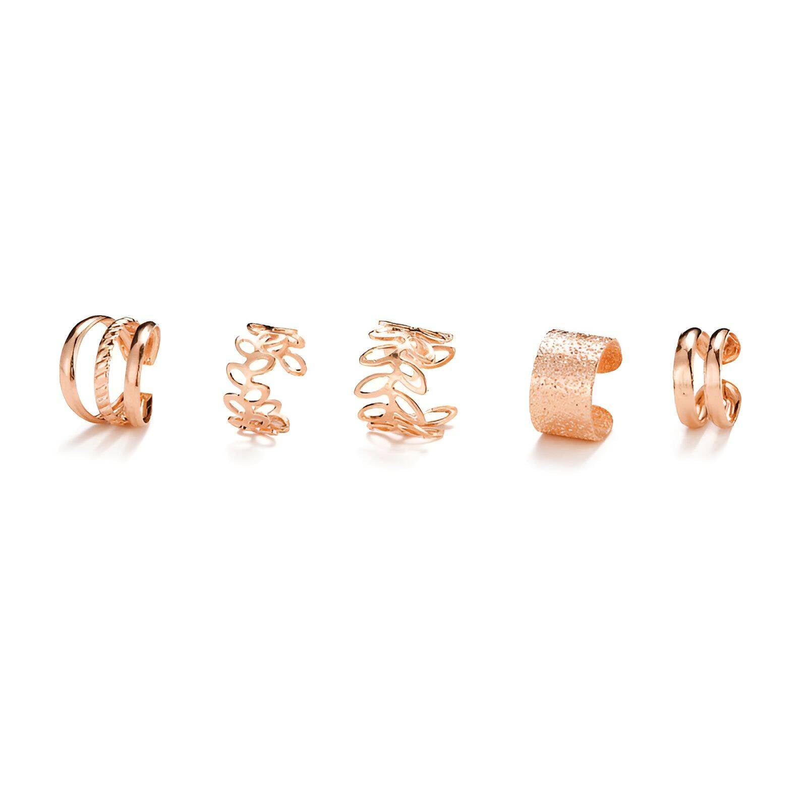 DESIGNICE Ear Cuffs Non Piercing,Ear Bone Clip for Non-Pierced Ears Ear ...