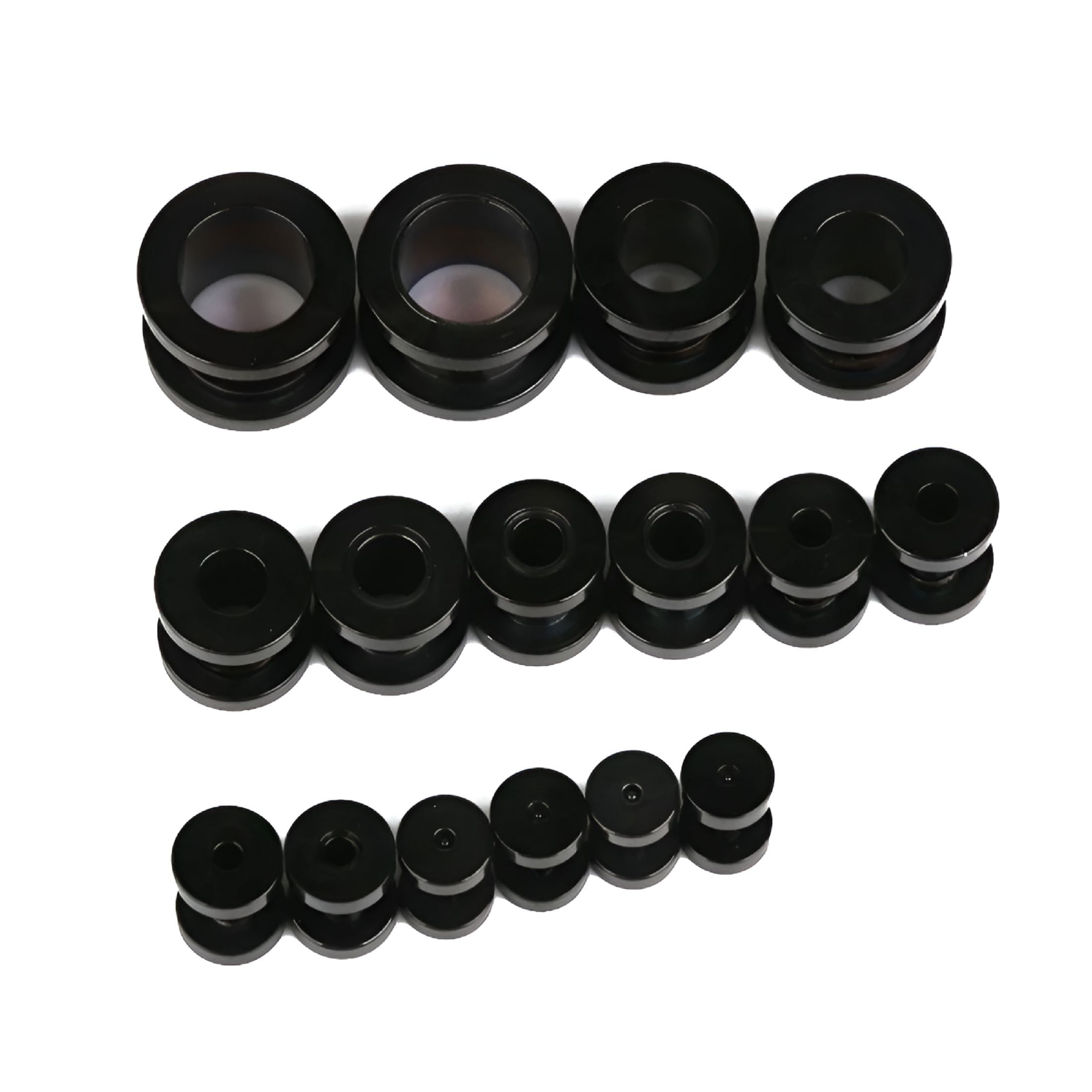 DESIGNICE Gauges Kit Ears Ear Plugs Stretching Gauge Silicone Tunnels ...