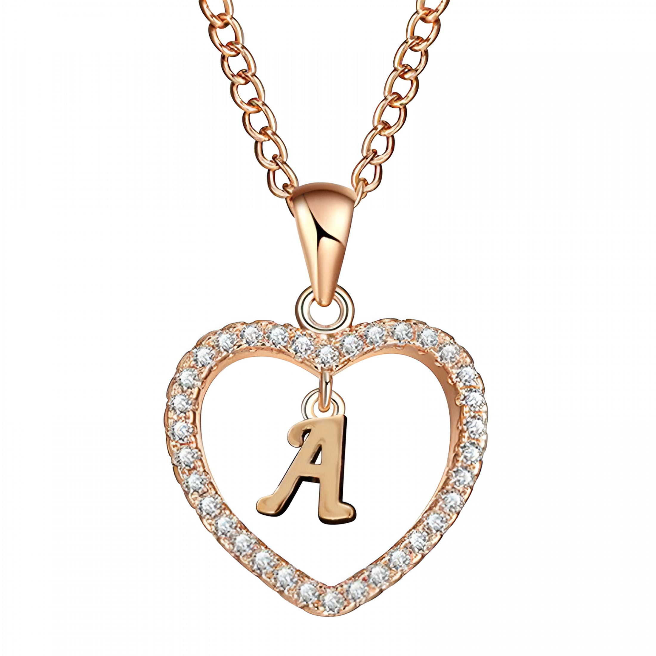 DESIGNICE Gifts Sets for Women Fashion 26 English Letter Name Chain ...