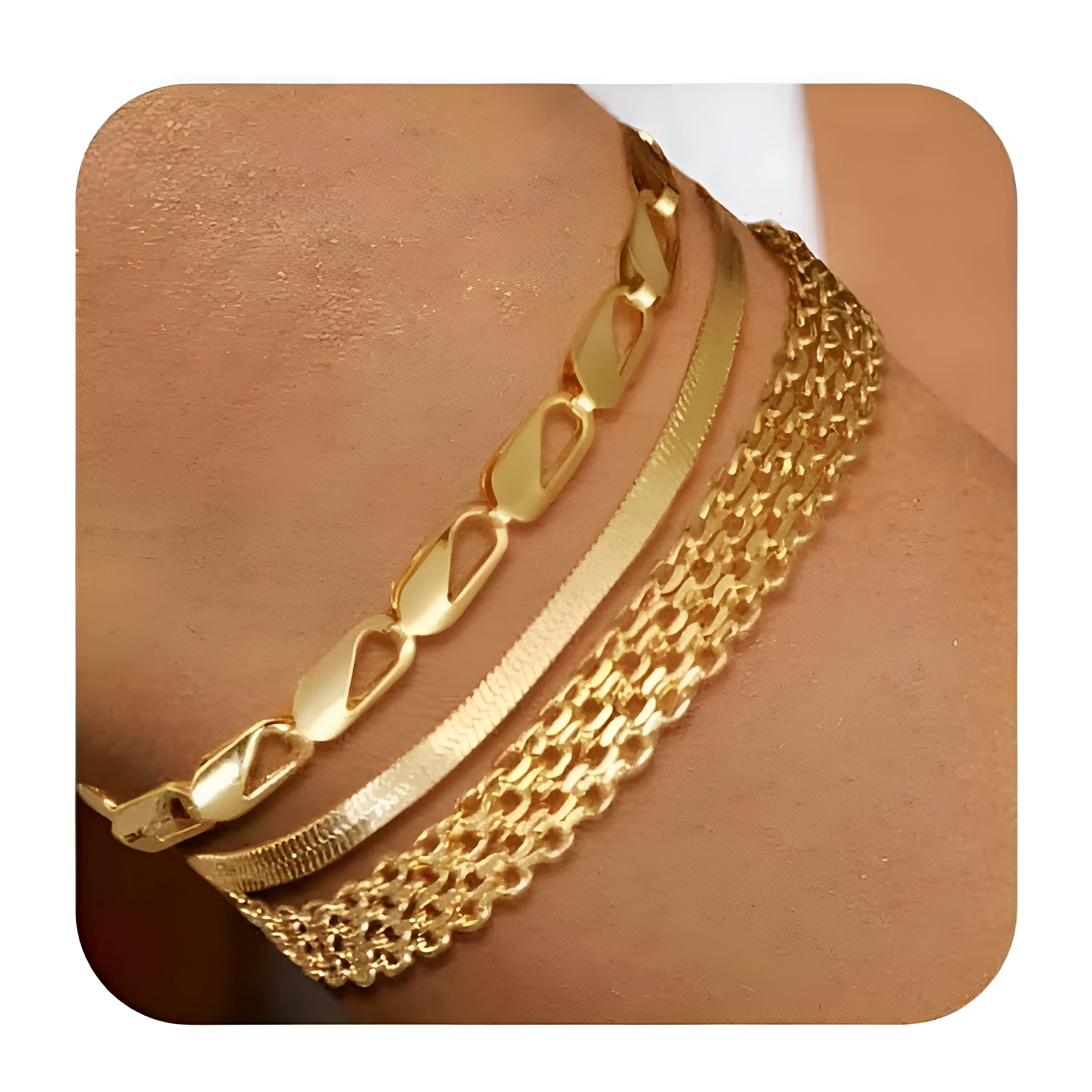 DESIGNICE 2026 New Gold Bracelets for Women 14K Gold Bangle Bracelet ...