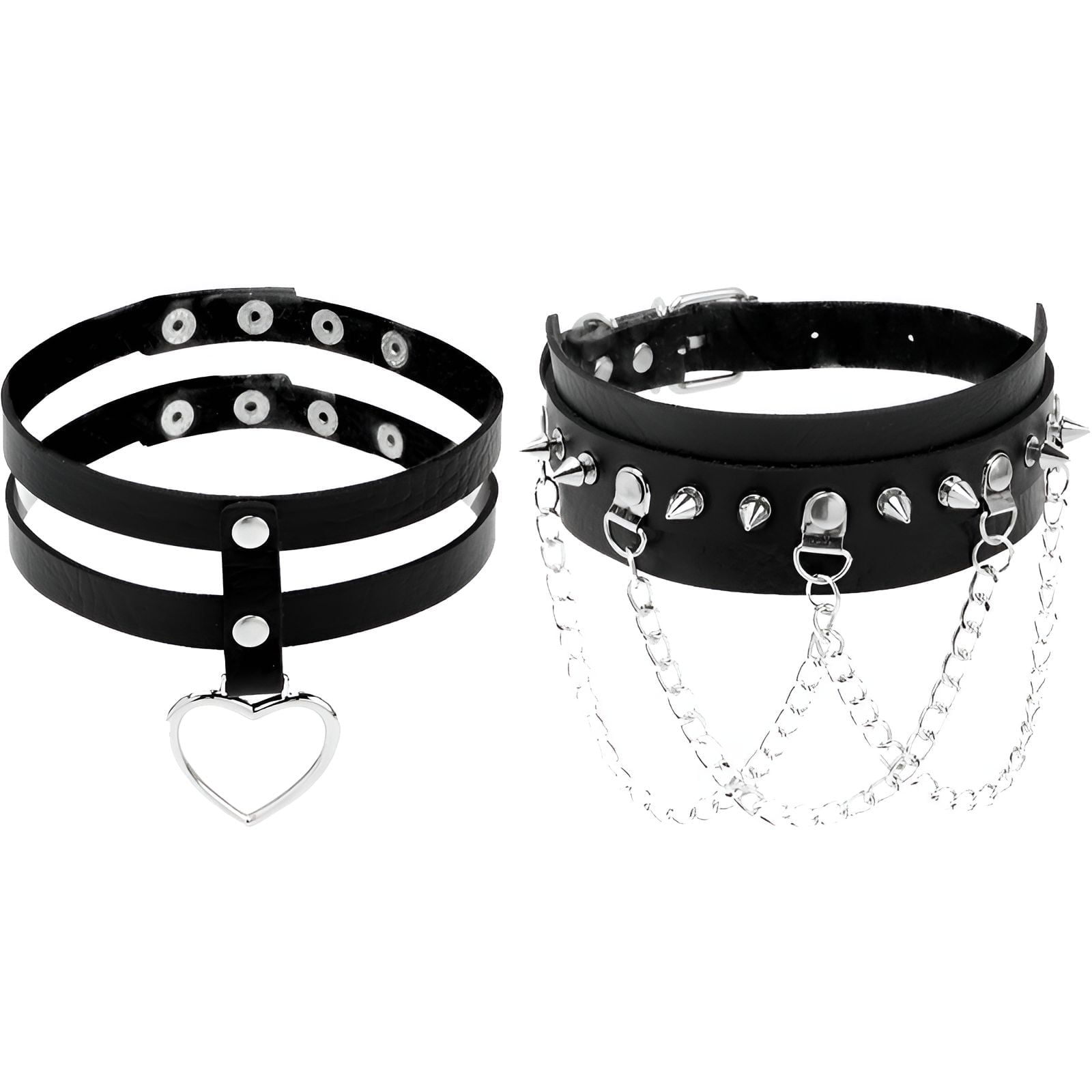 DESIGNICE Goth Accessories,Bold Gothic Punk Spirit Goth Jewelry,Dark ...