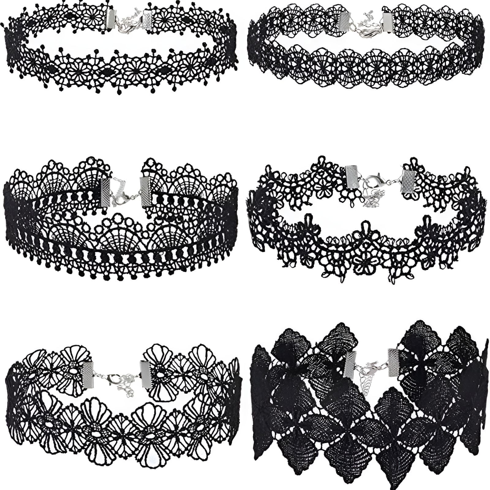 DESIGNICE 2026 New Goth Accessories,Dark Gothic Demon Edge Goth Jewelry ...