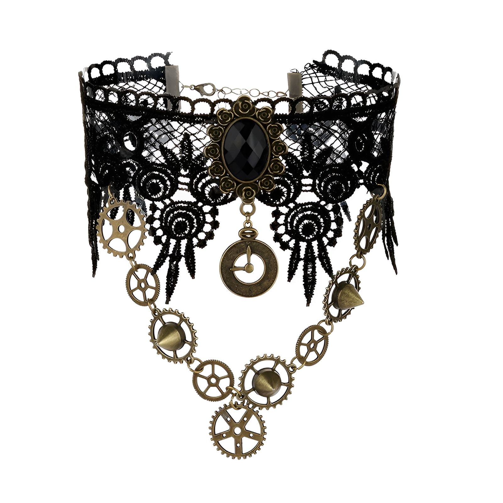 DESIGNICE Gothic Jewelry,Gothic Elegance Soft Lace Gothic,Fashion Lover ...