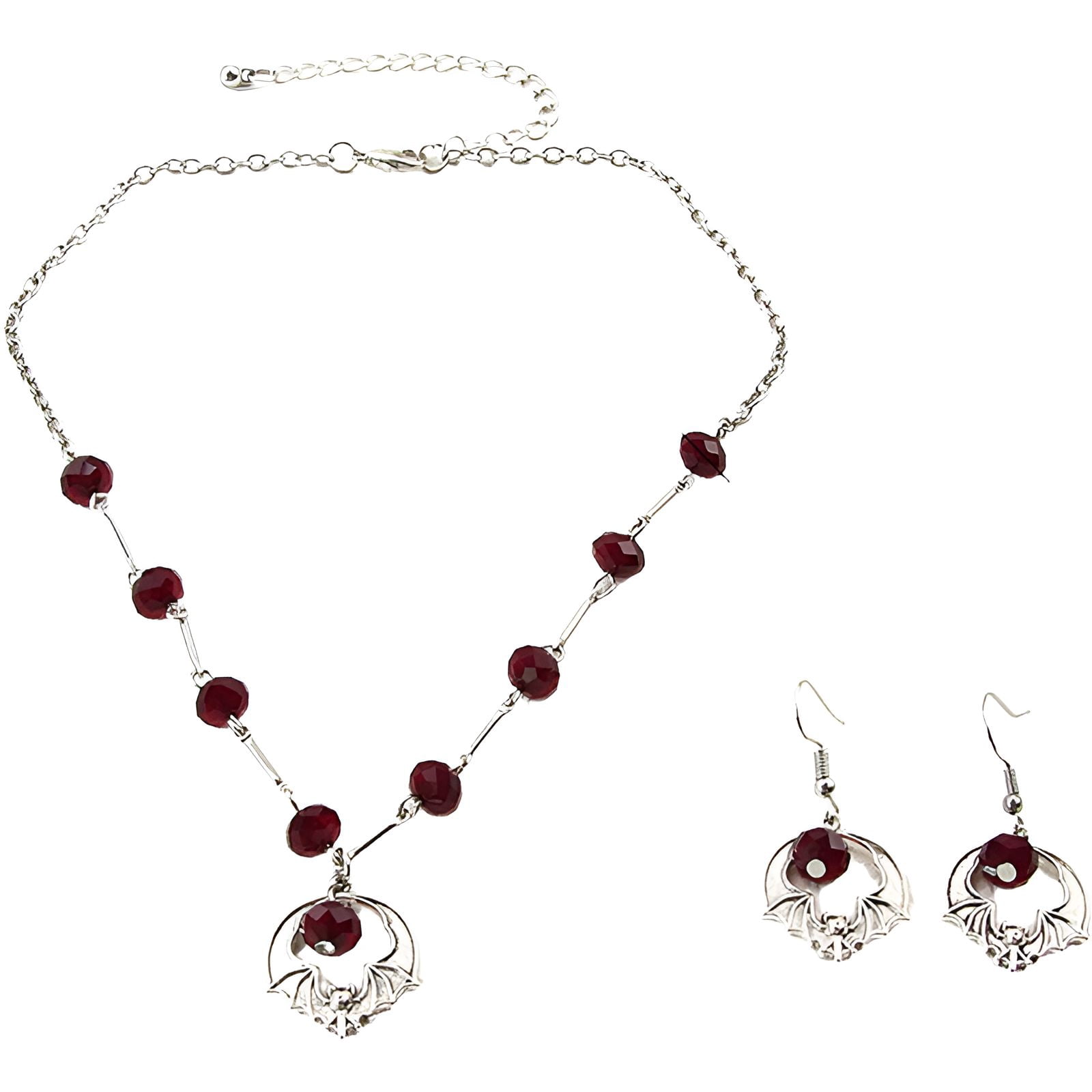 DESIGNICE Gothic Jewelry,Striking Metal Texture Gothic,Artistic Pattern ...