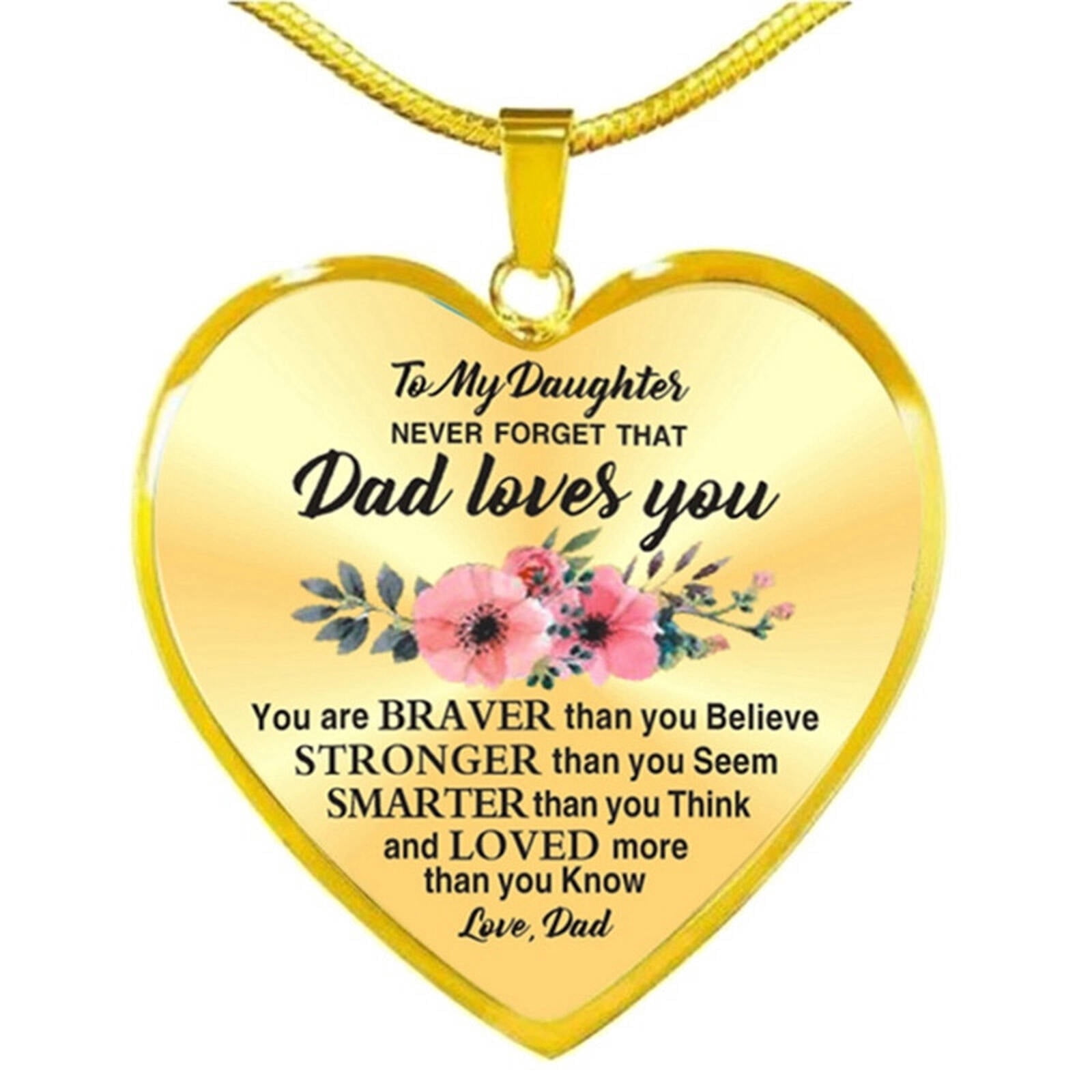 DESIGNICE Heart Pendant Necklace,Sweater Chain Silver Jewelry,Emotional ...