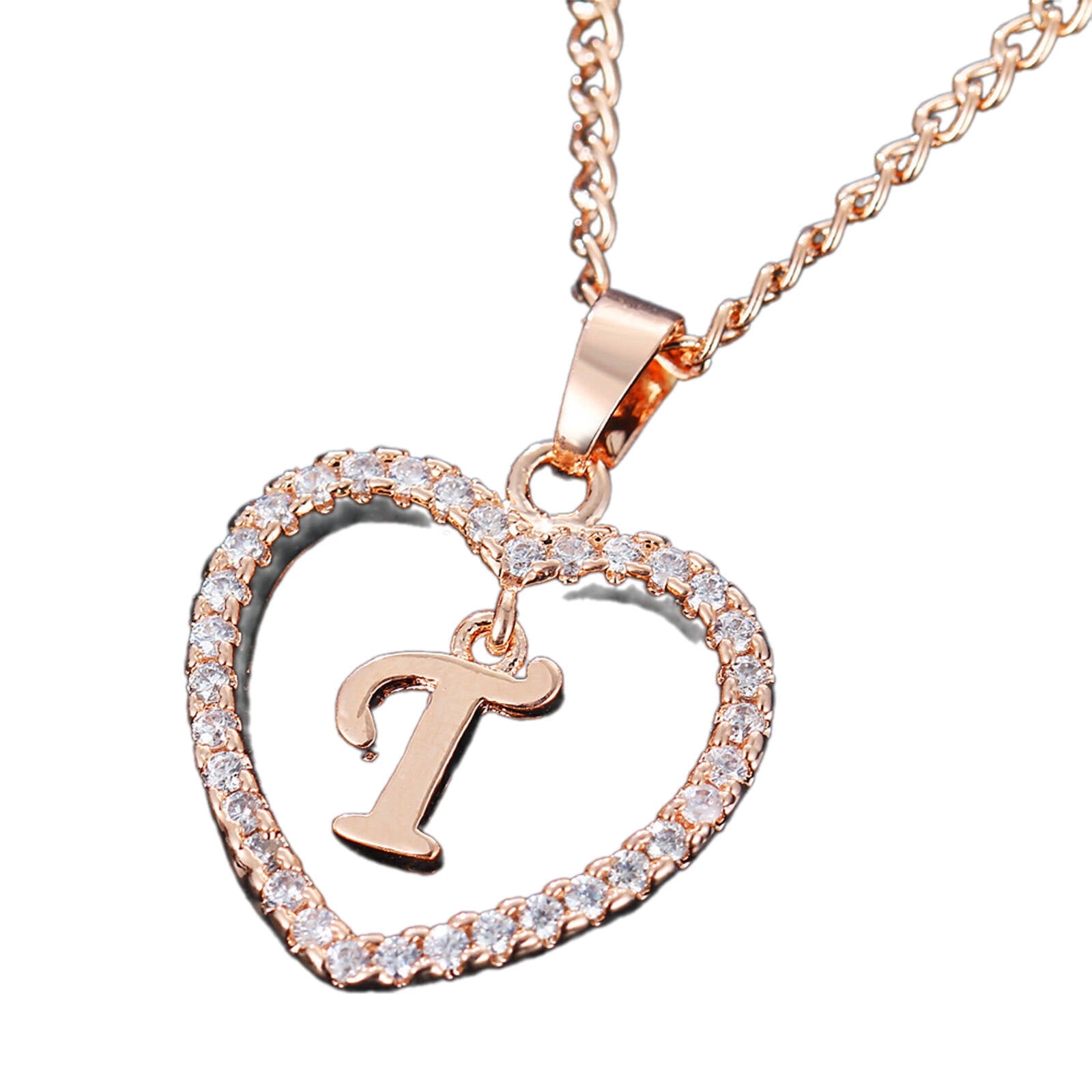 DESIGNICE Initial Necklace for Women,Classic gold Initial Necklace for ...