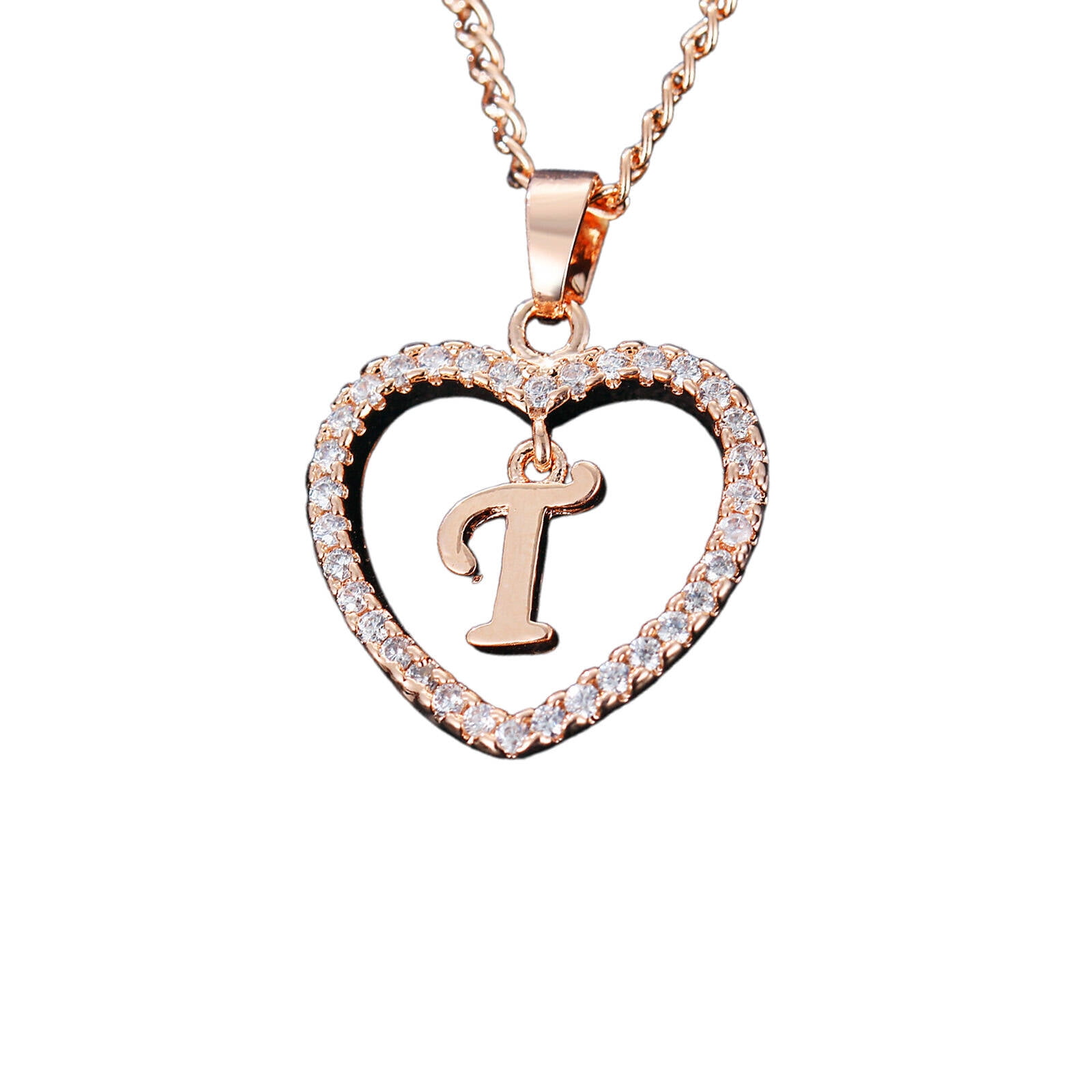 DESIGNICE Initial Necklaces for Women,Personalized Elegant Gold Initial ...