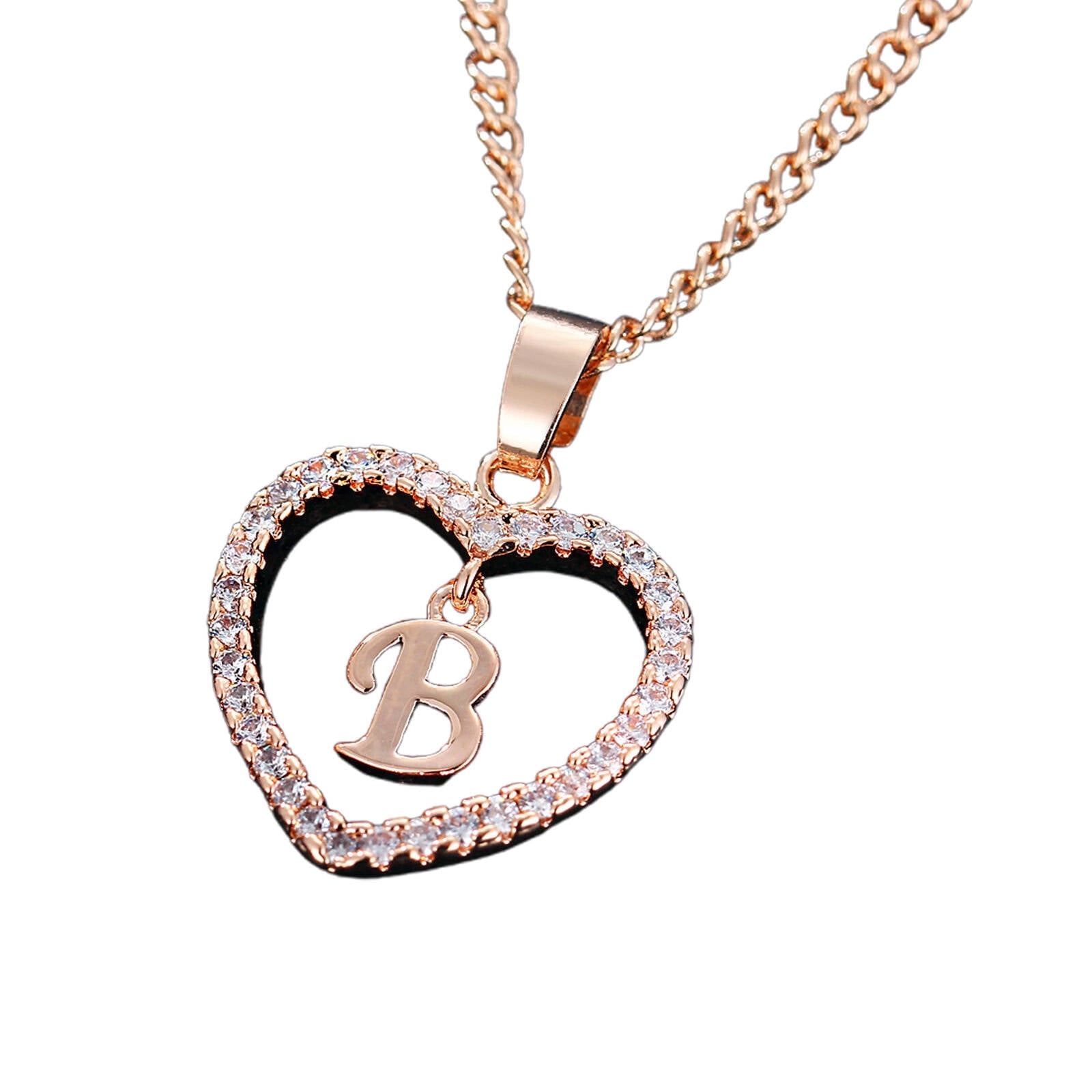 DESIGNICE Initial Necklaces for Women,Personalized Elegant Gold Initial ...
