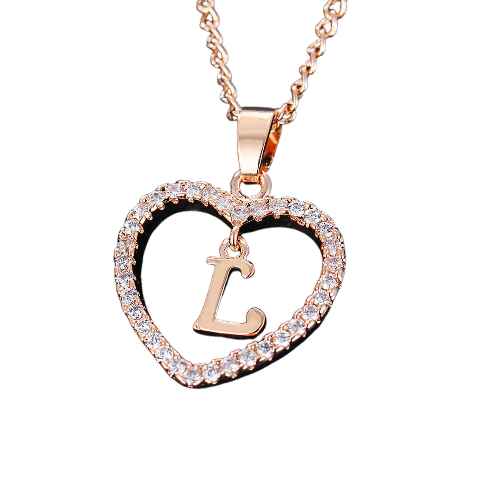 DESIGNICE Initial Necklaces for Women,Personalized Elegant Gold Initial ...