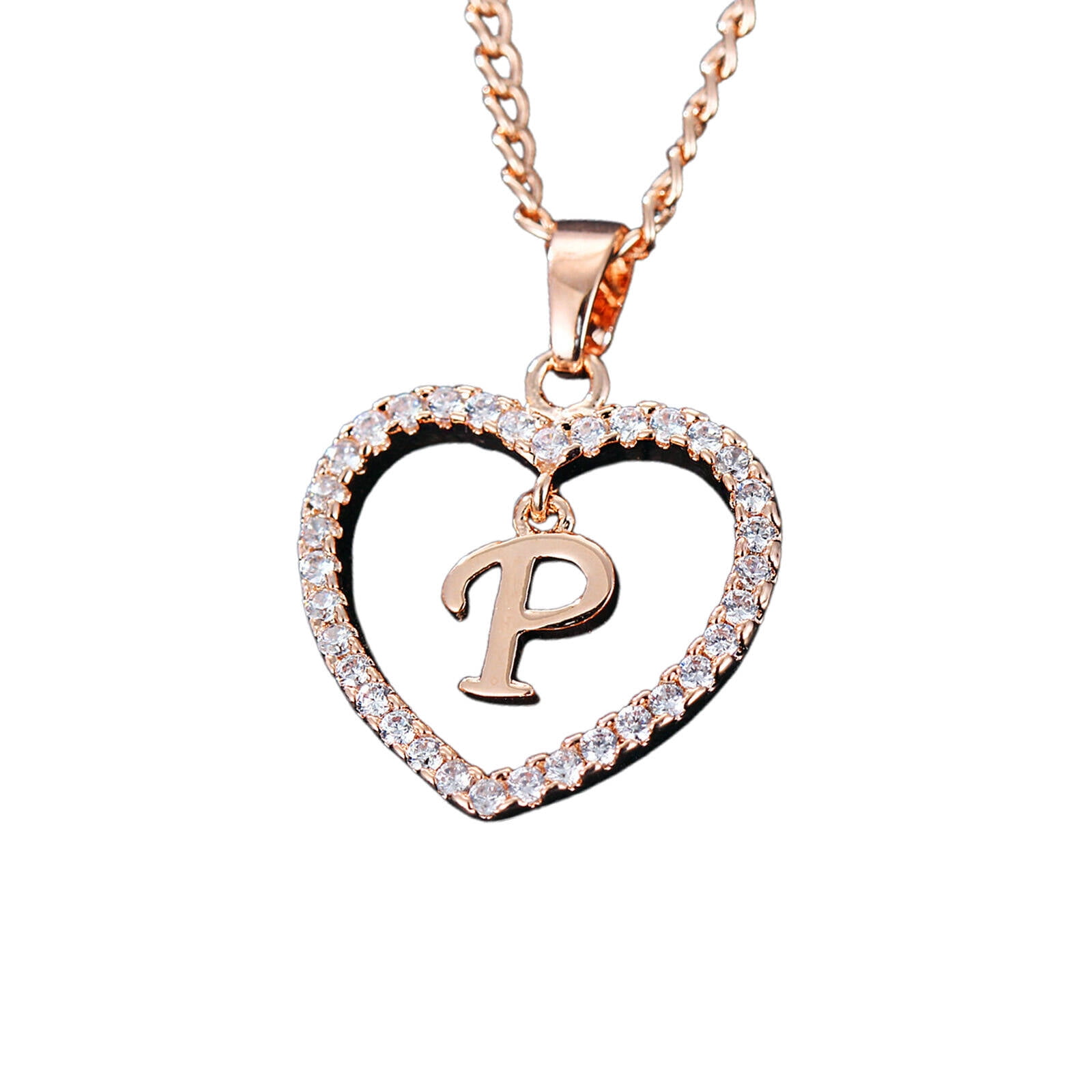 DESIGNICE Initial Necklaces for Women,Personalized Elegant Gold Initial Necklace,Minimalist ...