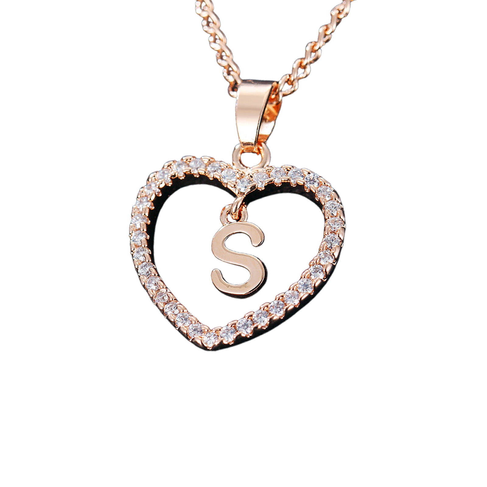 DESIGNICE Initial Necklaces for Women,Personalized Elegant Gold Initial ...