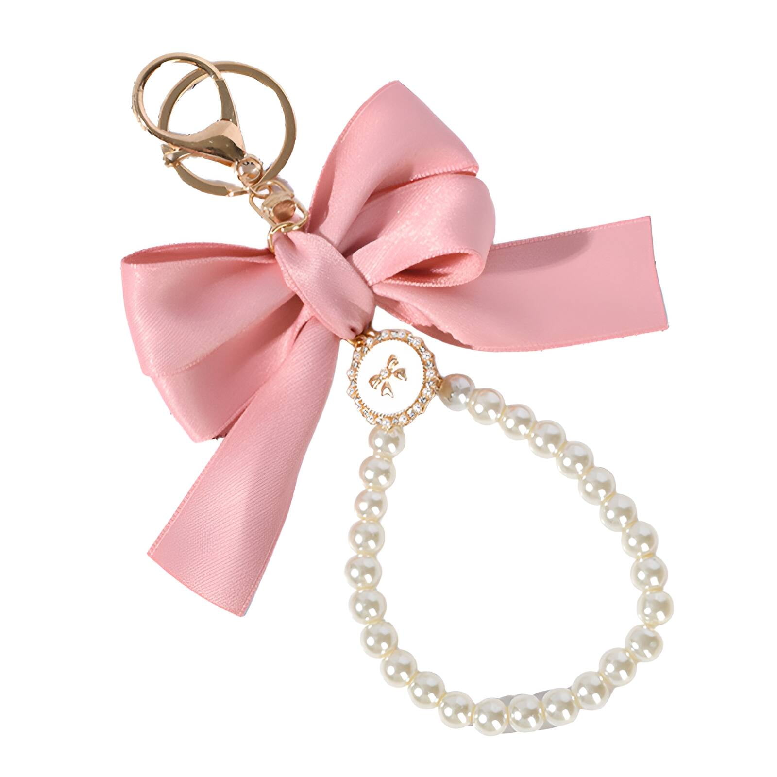 DESIGNICE Key Chain,Cute Bow Design Key Chains Women Cute,Adds Sweet ...