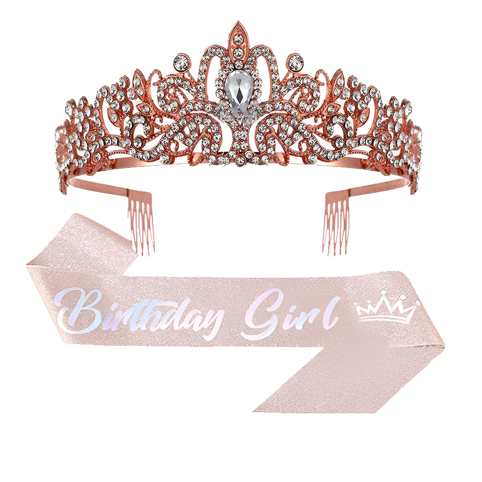 DESIGNICE King Crown,Freshly Structured 3D Design Birthday Crown Adult ...