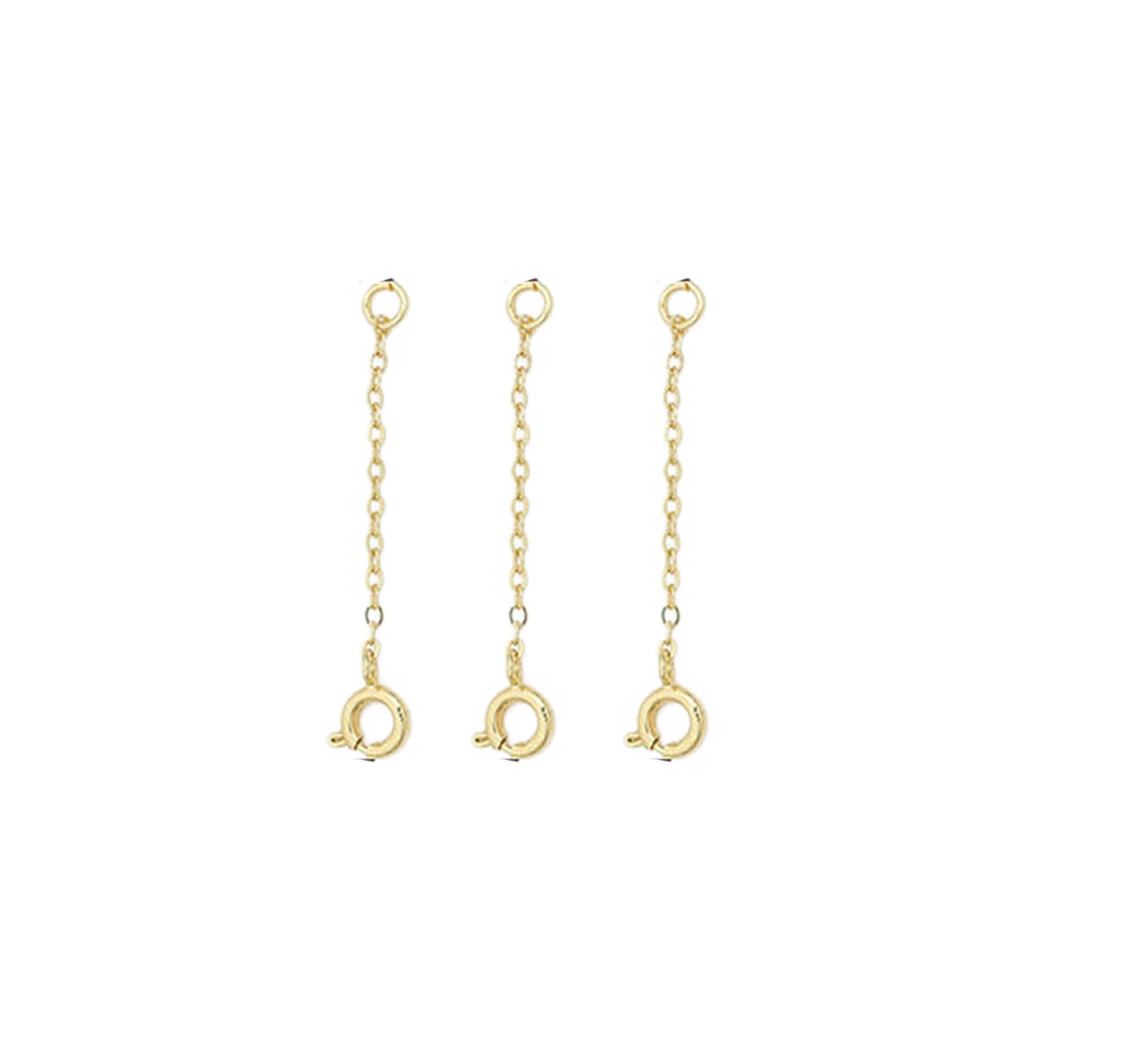DESIGNICE Magnetic Necklace Clasp,Luxe Necklace Extenders Gold ...