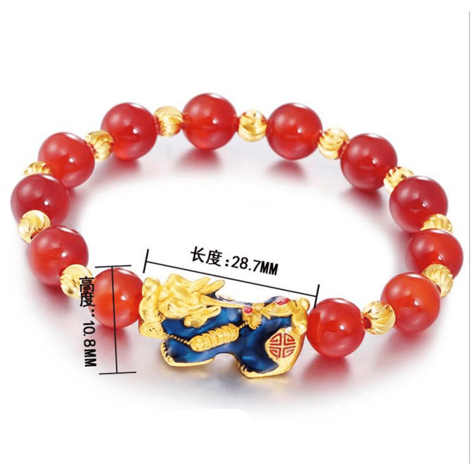 DESIGNICE Matching Bracelets Lucky Stone Beads Best Friend Gifts Pixiu ...