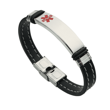 Ayyufe Vintage Rudder Black Leather Bracelets Unisex Vintage Retro ...